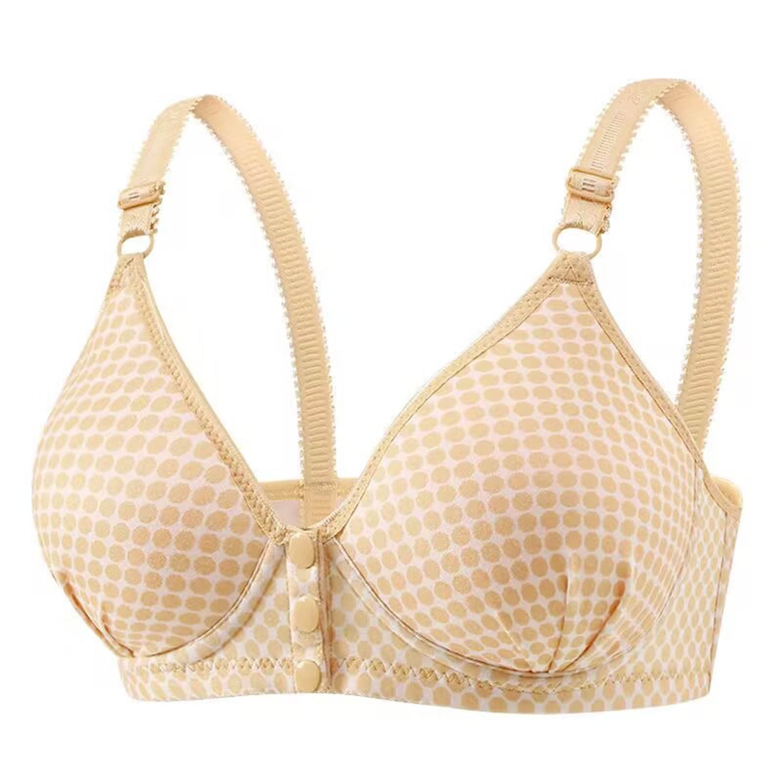 Fewfanhot Padded Bralette for Women Straps Sleep Bras Seamless Yoga ...