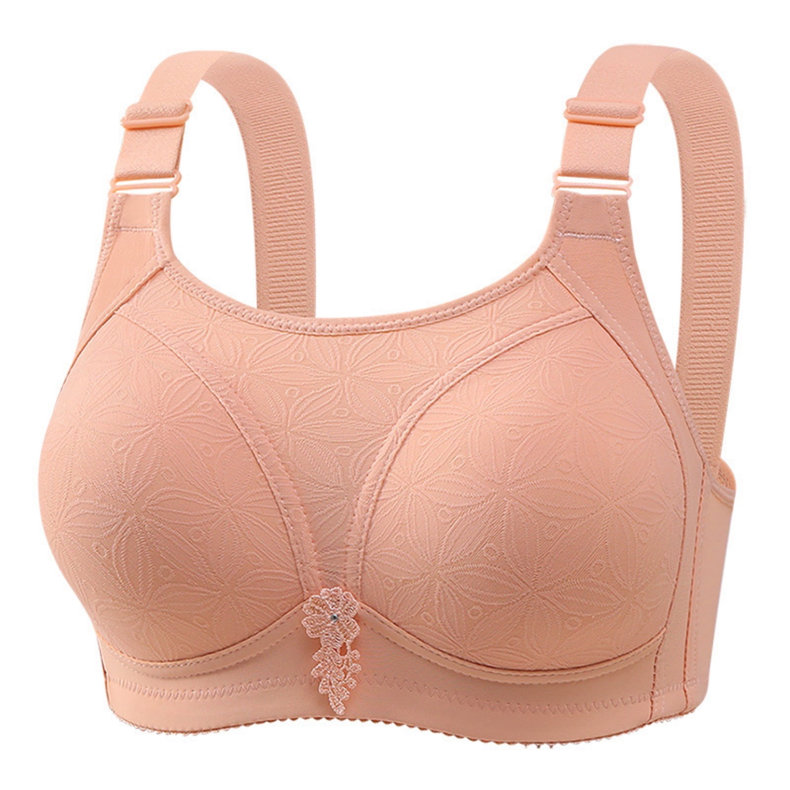 Fewfanhot Wirefree Comfort Bras Breathable Seamless Support Adjustable ...