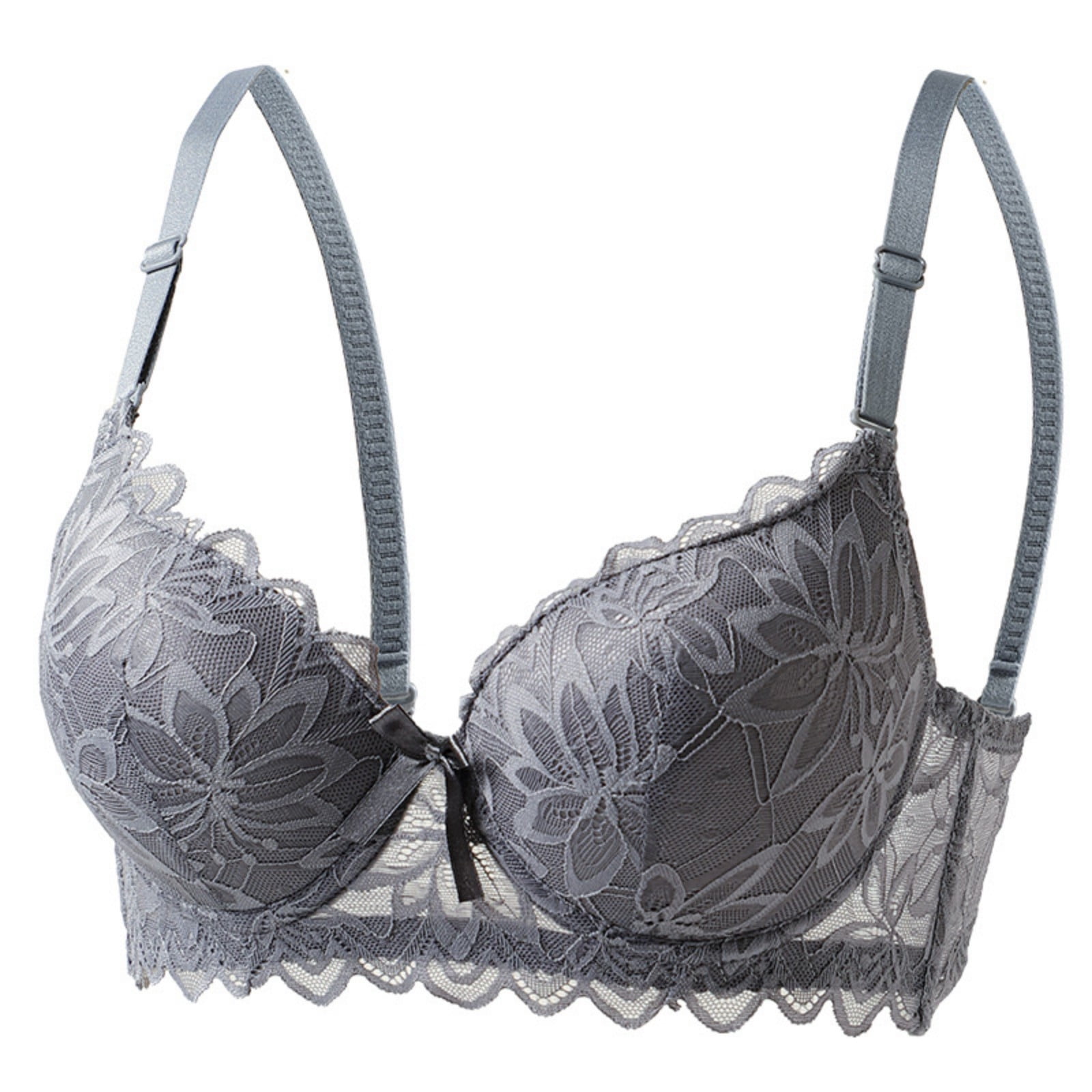 Fewfanhot Women's Bras Everyday Comfort Bra, Underwire Lace Push Up T ...