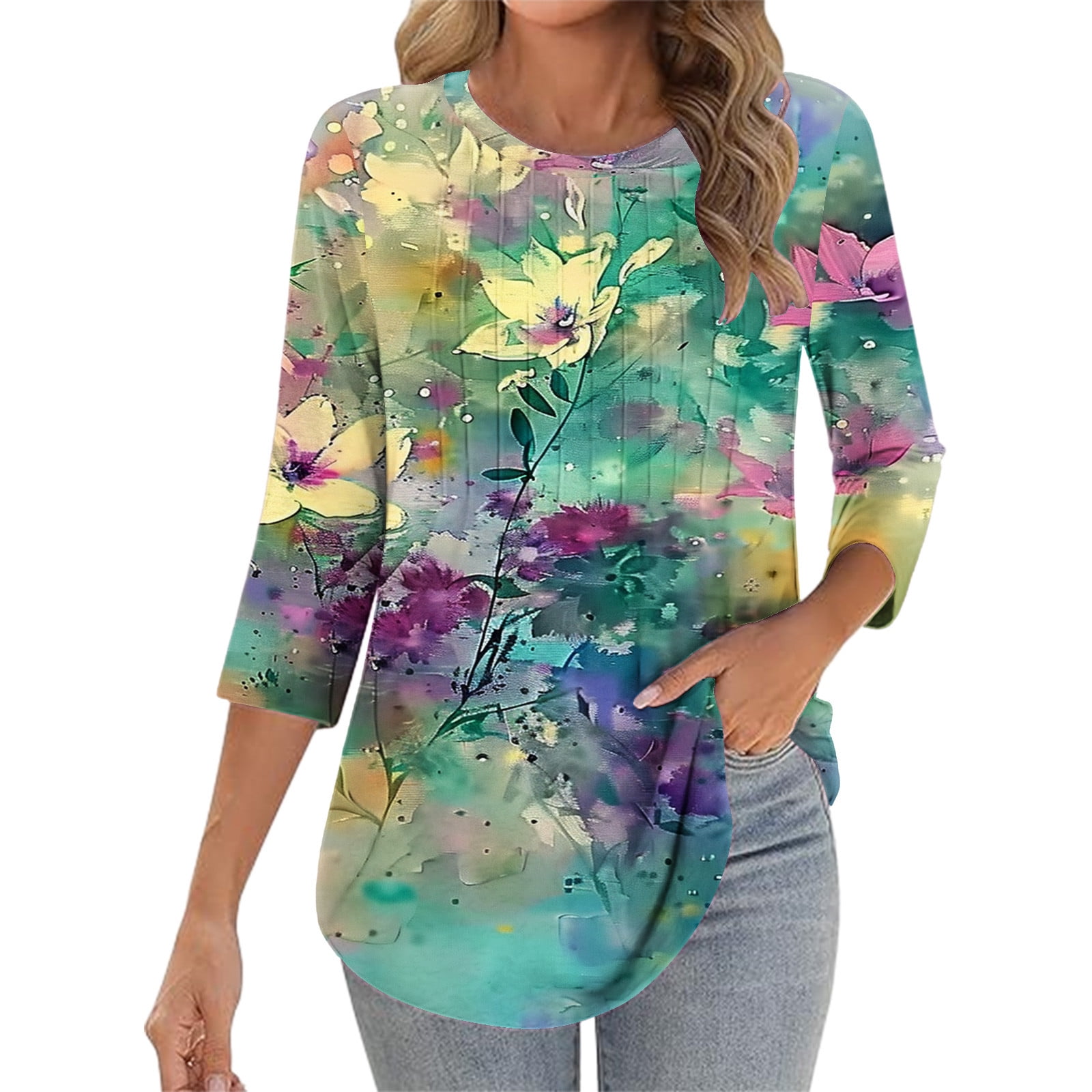 Fewfanhot Women's Clothing Summer Tops Cap Short Sleeve Shirts Button ...