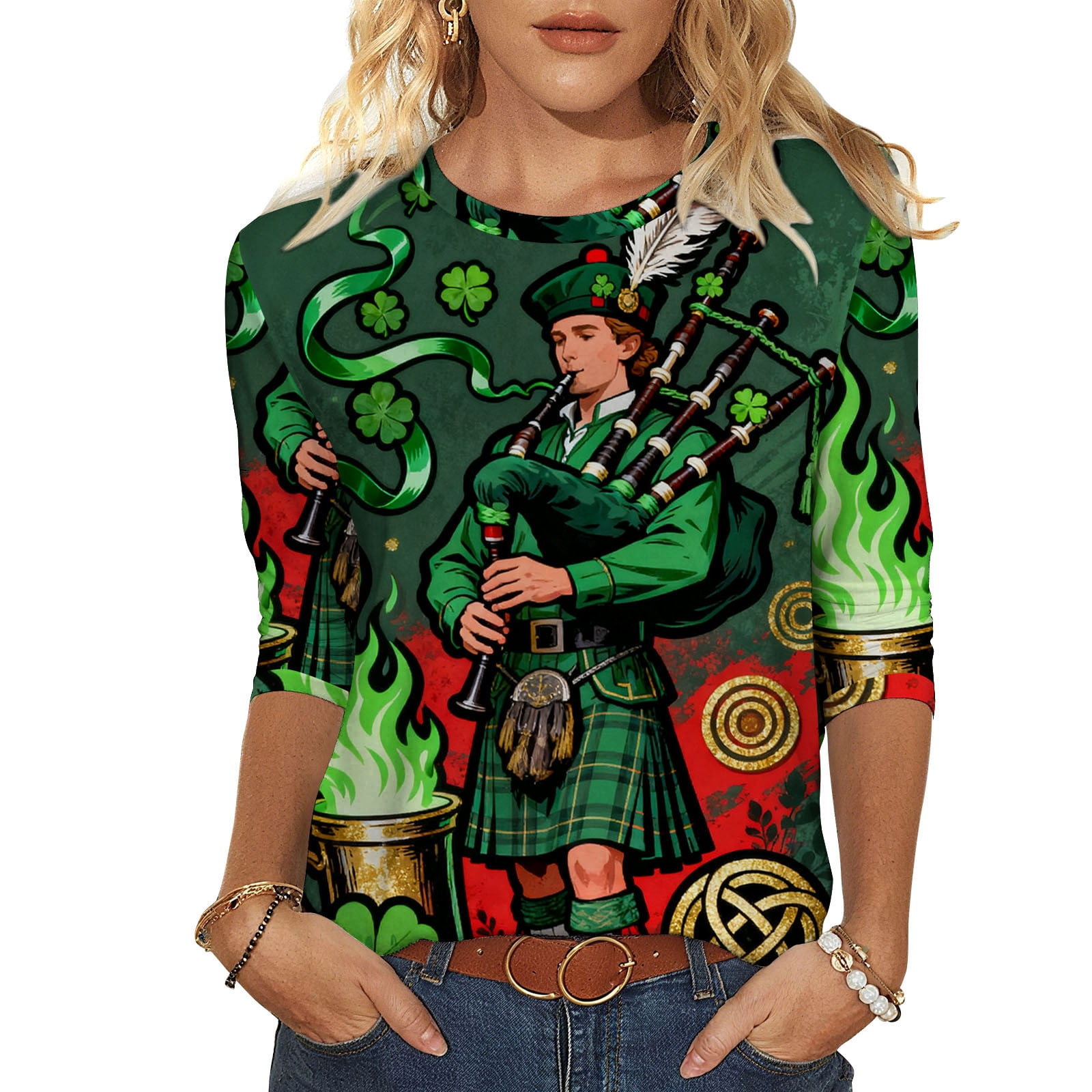 Fewfanhot Women's Clothing Summer Tops Cap Short Sleeve Shirts Button ...