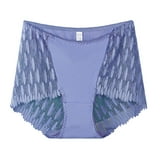 Fewfanhot Women's French Thin Sheer Mesh Lace Underwear, Low Waist Hip ...