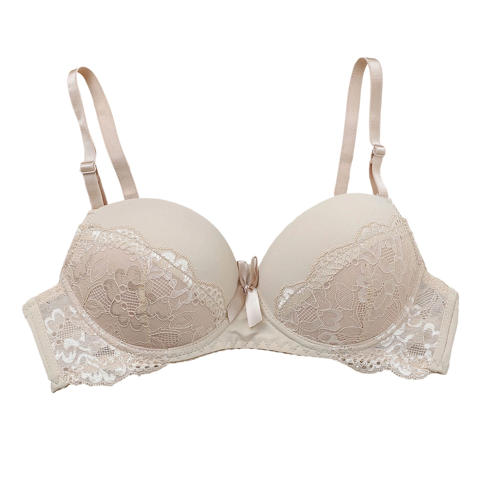 Fewfanhot Women's Lace Demi Bra, Underwire Balconette Bra with Lace ...