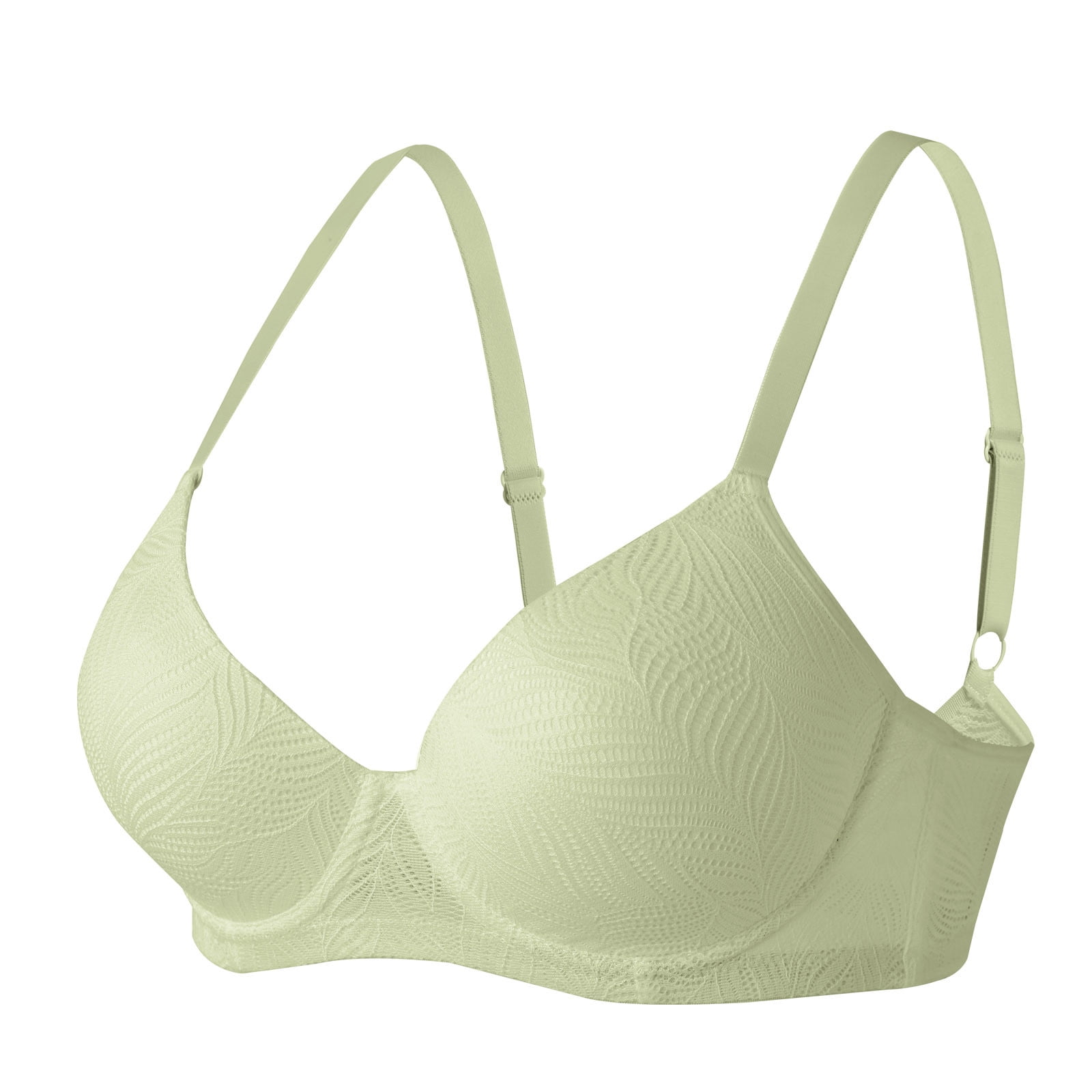 Fewfanhot Womens Bras Underwire Push Up Bra, V-Neck Everyday Bra ...