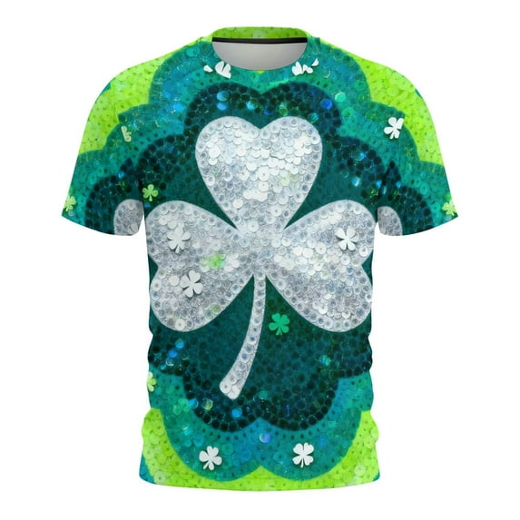 Fewfanhot Womens Clothes Unisex Funny Holiday Tuxedo St Patrick's day T ...