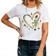 Fewfanhot Womens Tops St Patricks Day Shirt Women Charms Patty's Irish ...
