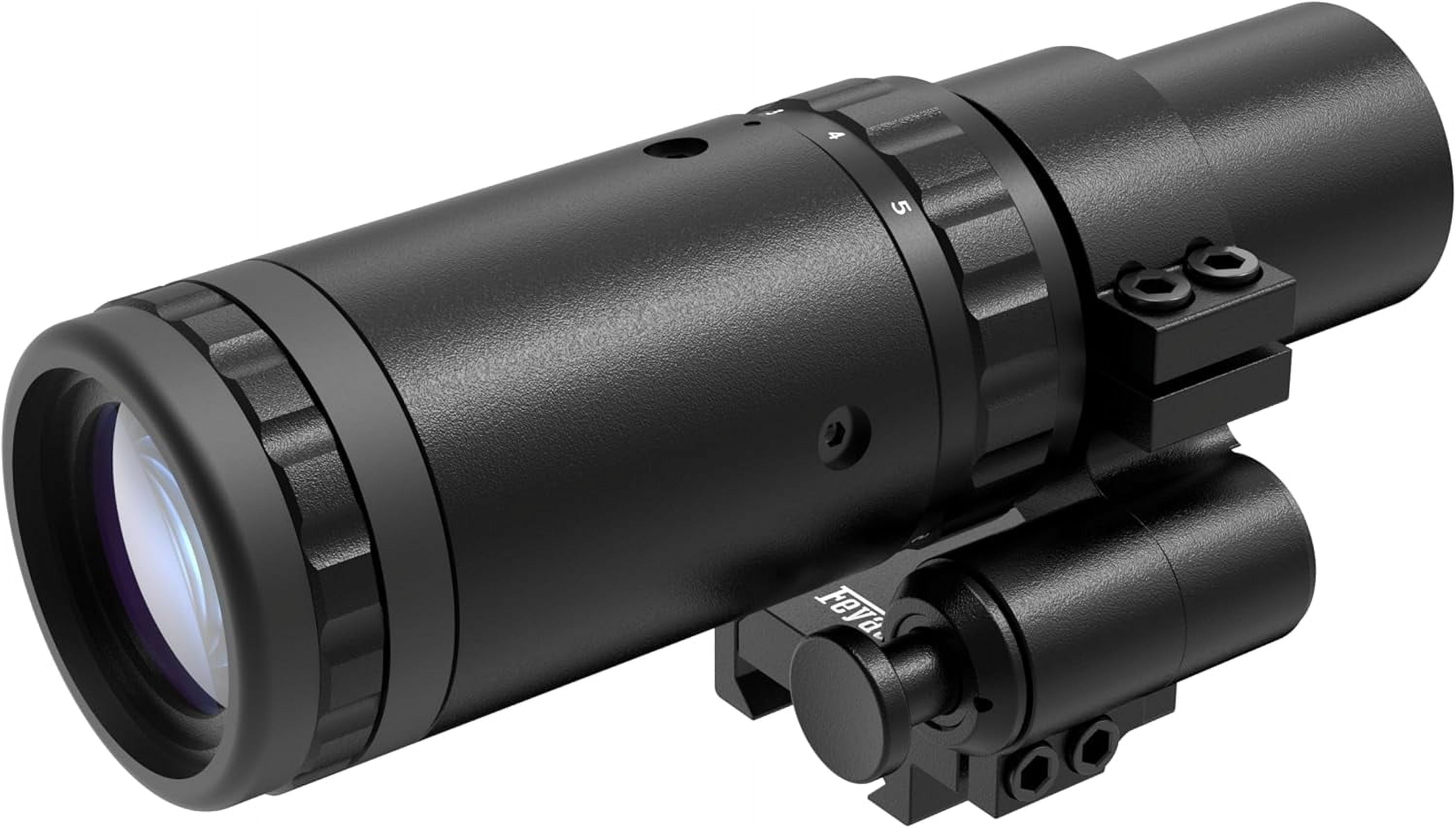 Feyachi M57 1.5X - 5X Red Dot Magnifier Focus Adjustment Optical ...