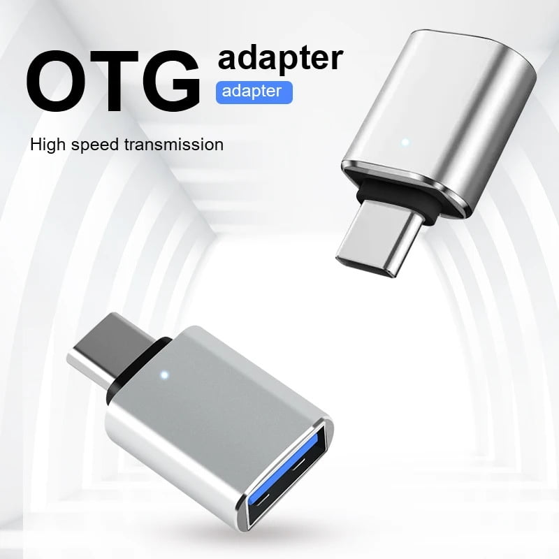 Feylan 3pcs USB 3.0 Type-C OTG Adapter Type C USB C Male To USB Female ...