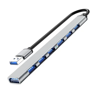 Multiport USB 3.0 Hub, 4-Port USB-C Splitter Expander for PC Laptop ...