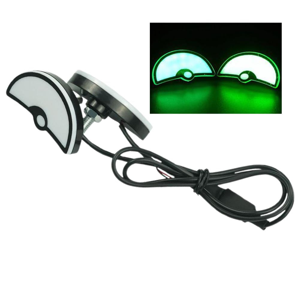 Fgbetcv Universal Motorcycle LED Demon Eye Light, Devil Eye Demon Evil ...