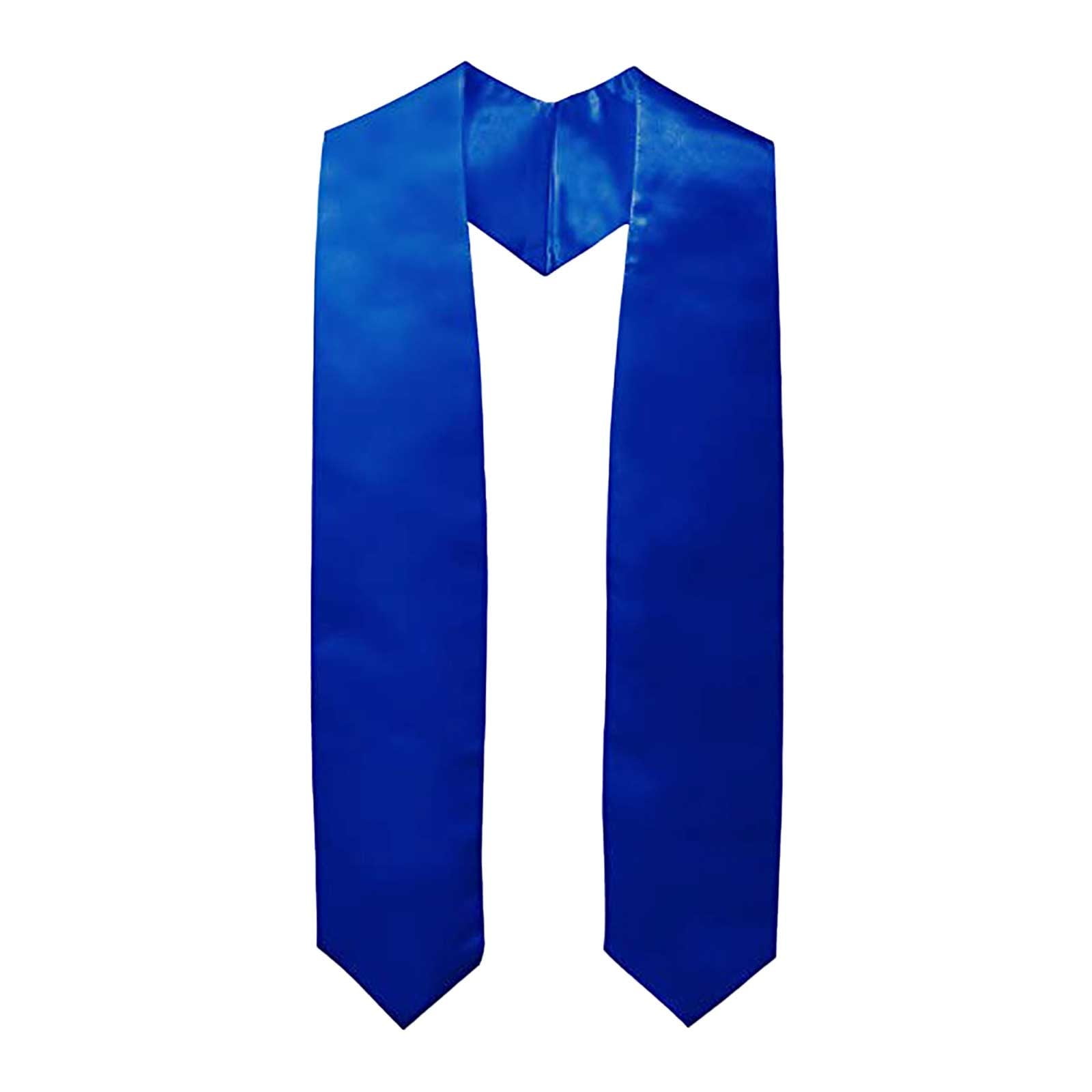 Fgnfyis Academic Graduation Stole Pure Color Sash for Student Doctor ...