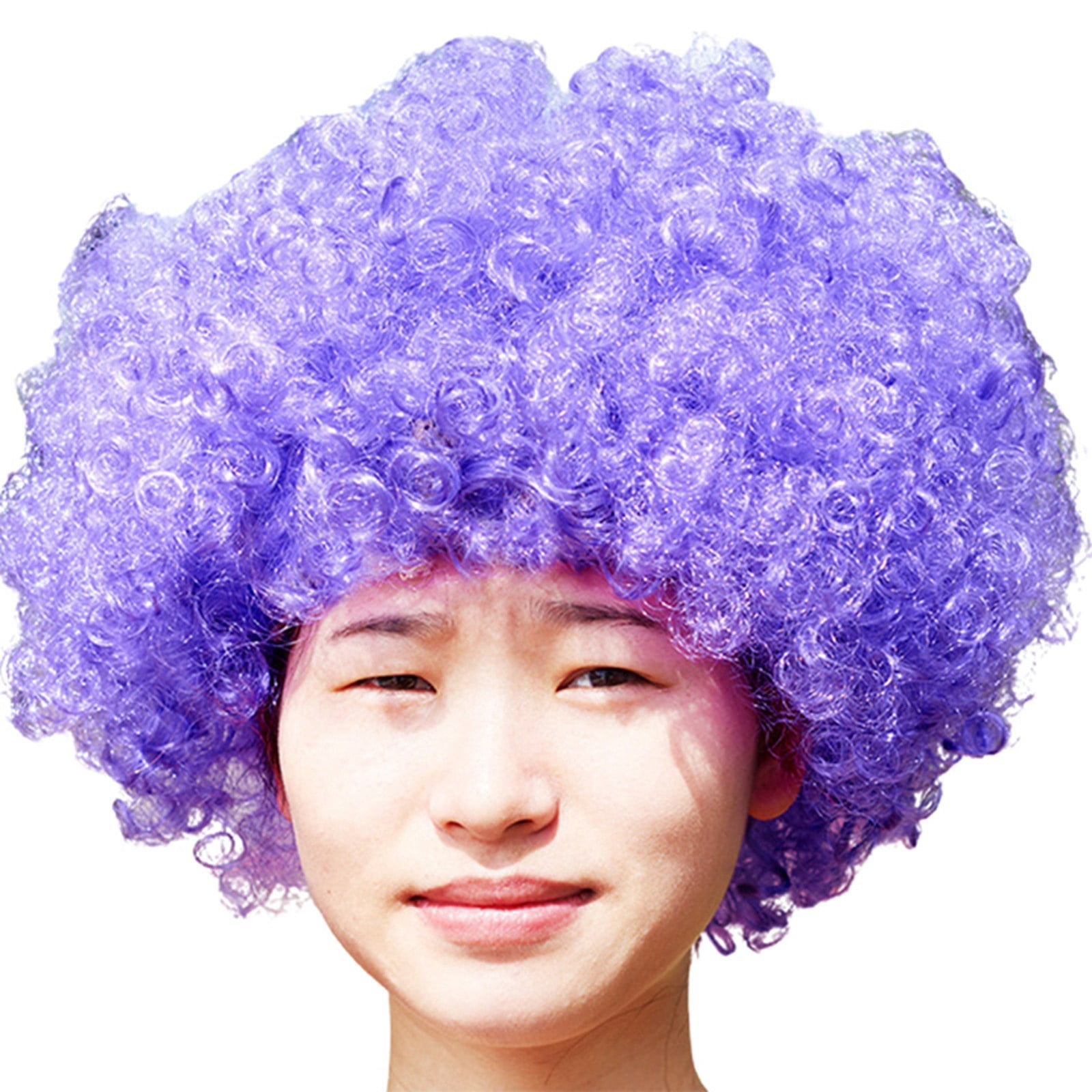 Fgnfyis Afro Wig Carnival Party Dress Funny Wacky Clown Wig Color Fans ...