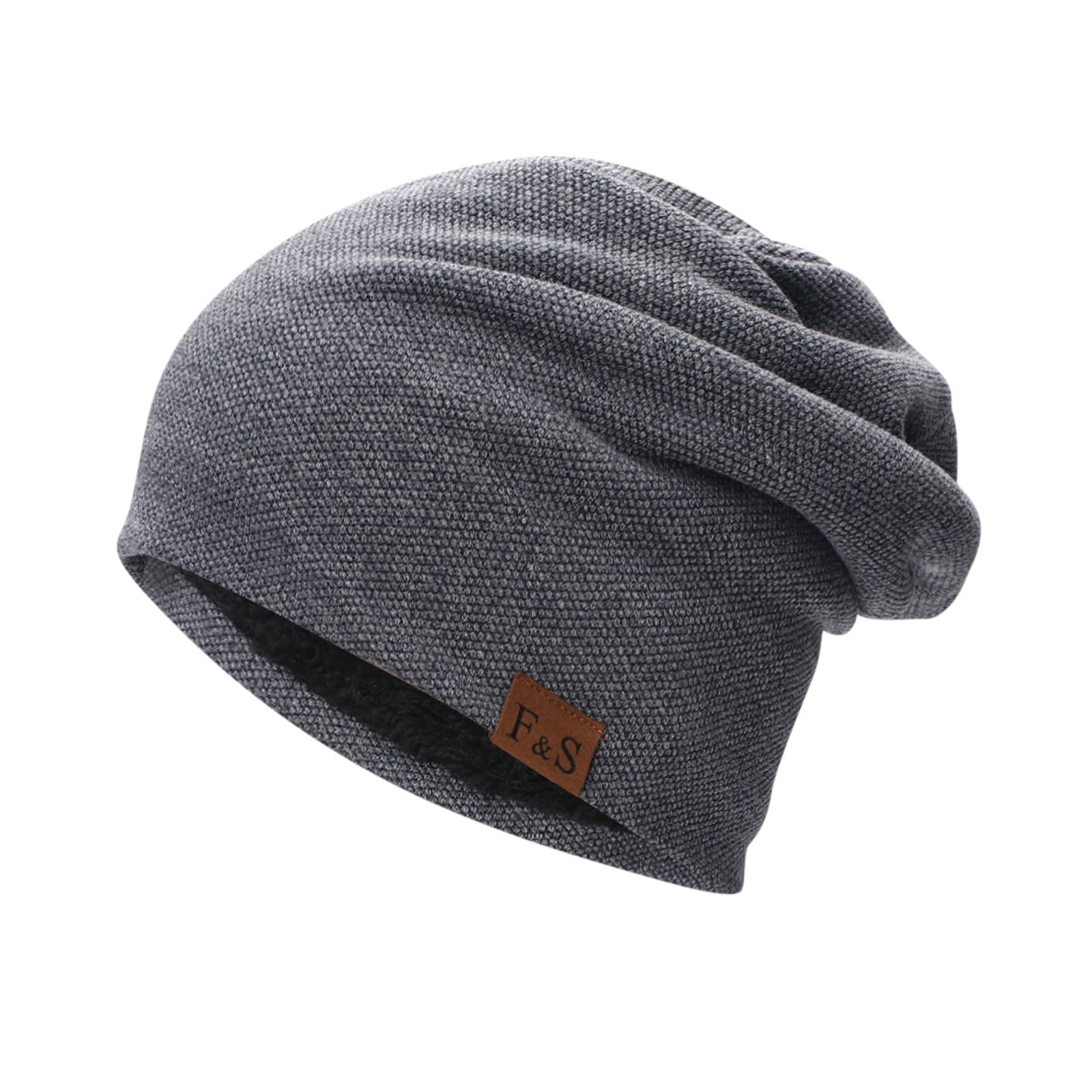 Fgnfyis Hedging Confinement Pile Hat, All-Plus Warm Cold Knitted Velvet ...