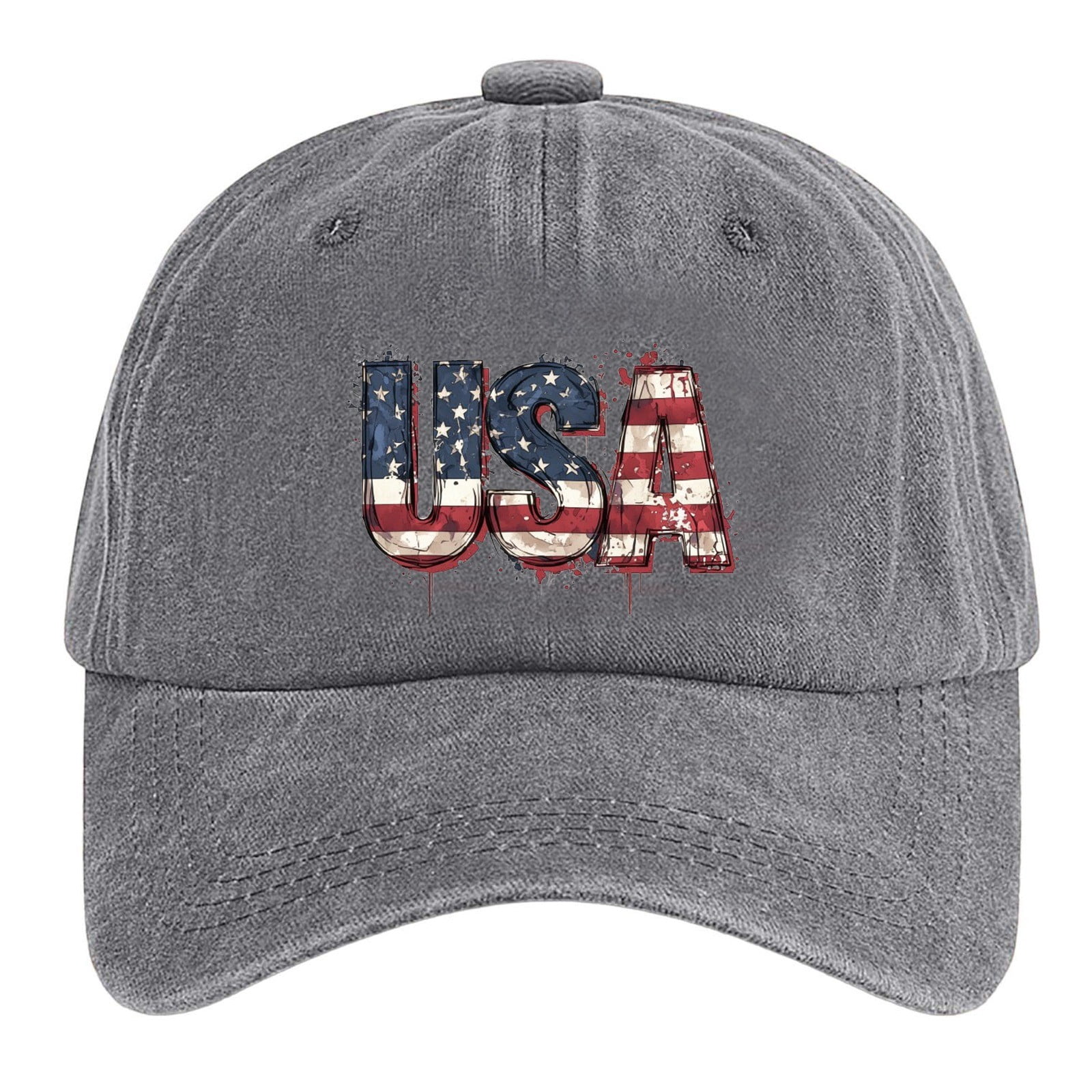 Fgnfyis Independence Day Hat Kids Summer Baseball Caps with Printed ...