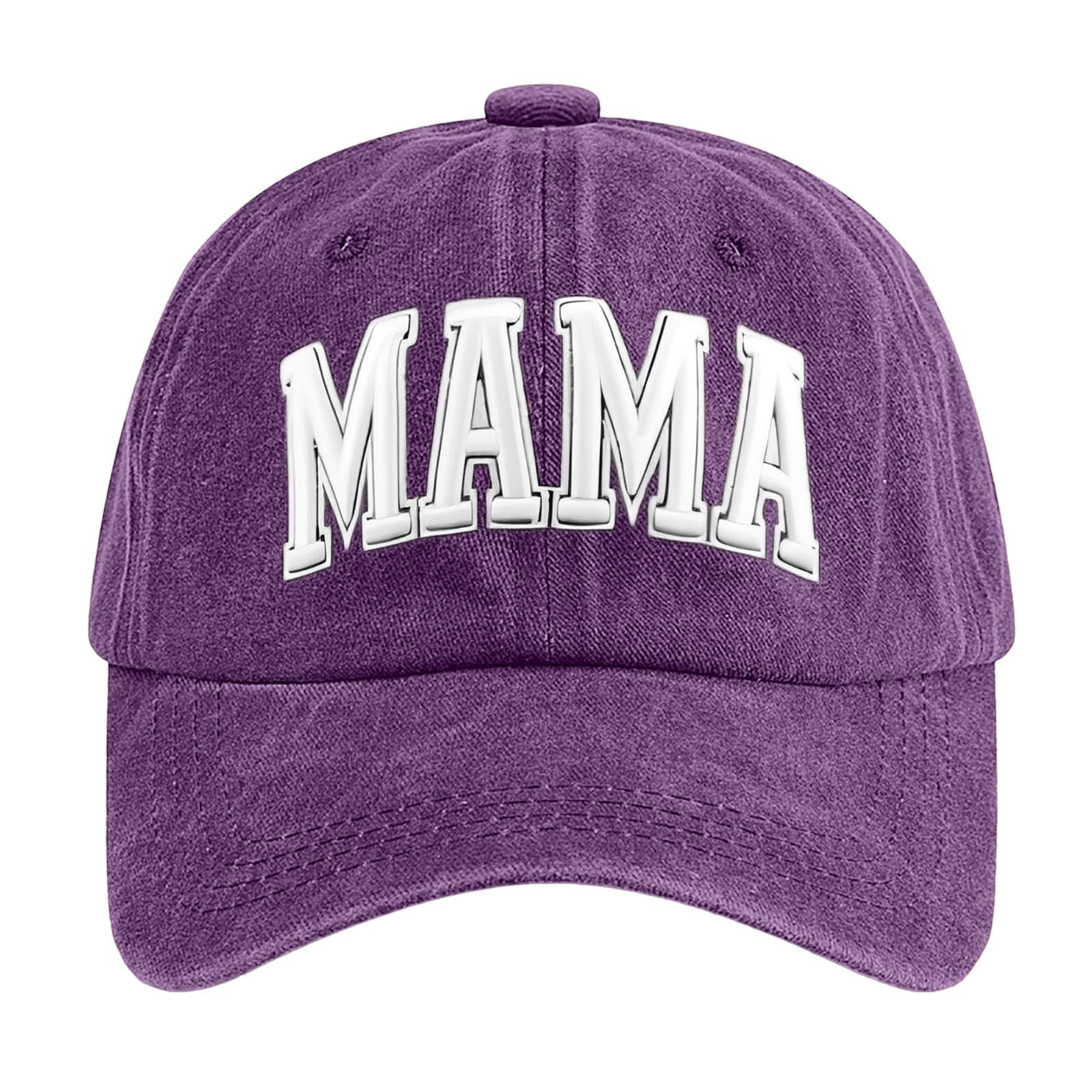 Fgnfyis Mama Hats For Women Funny Adjustable Mini Baseball Caps Casual ...