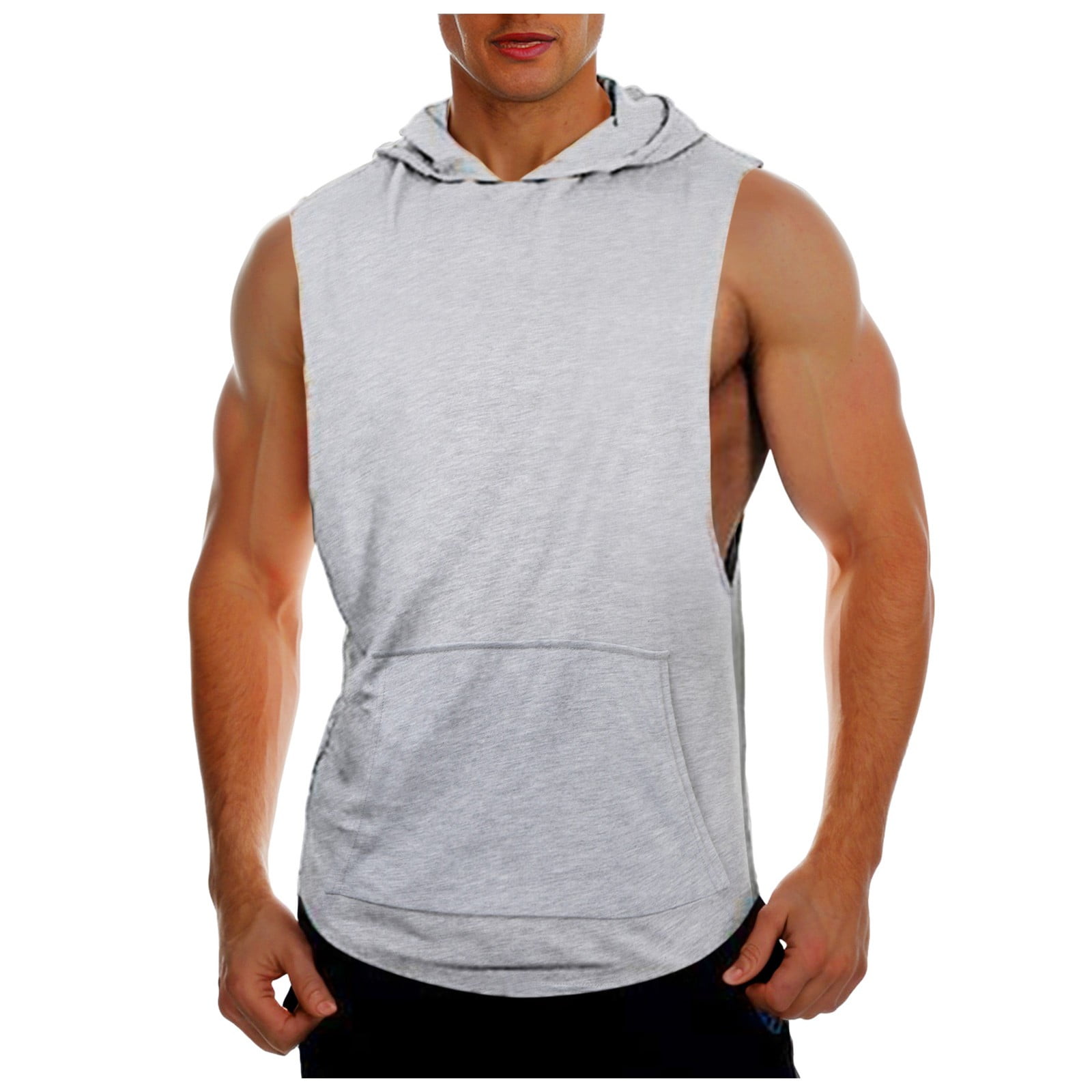 Fgnfyis Men's Workout Sleeveless Shirts Muscle Tank Tops for Fitness ...