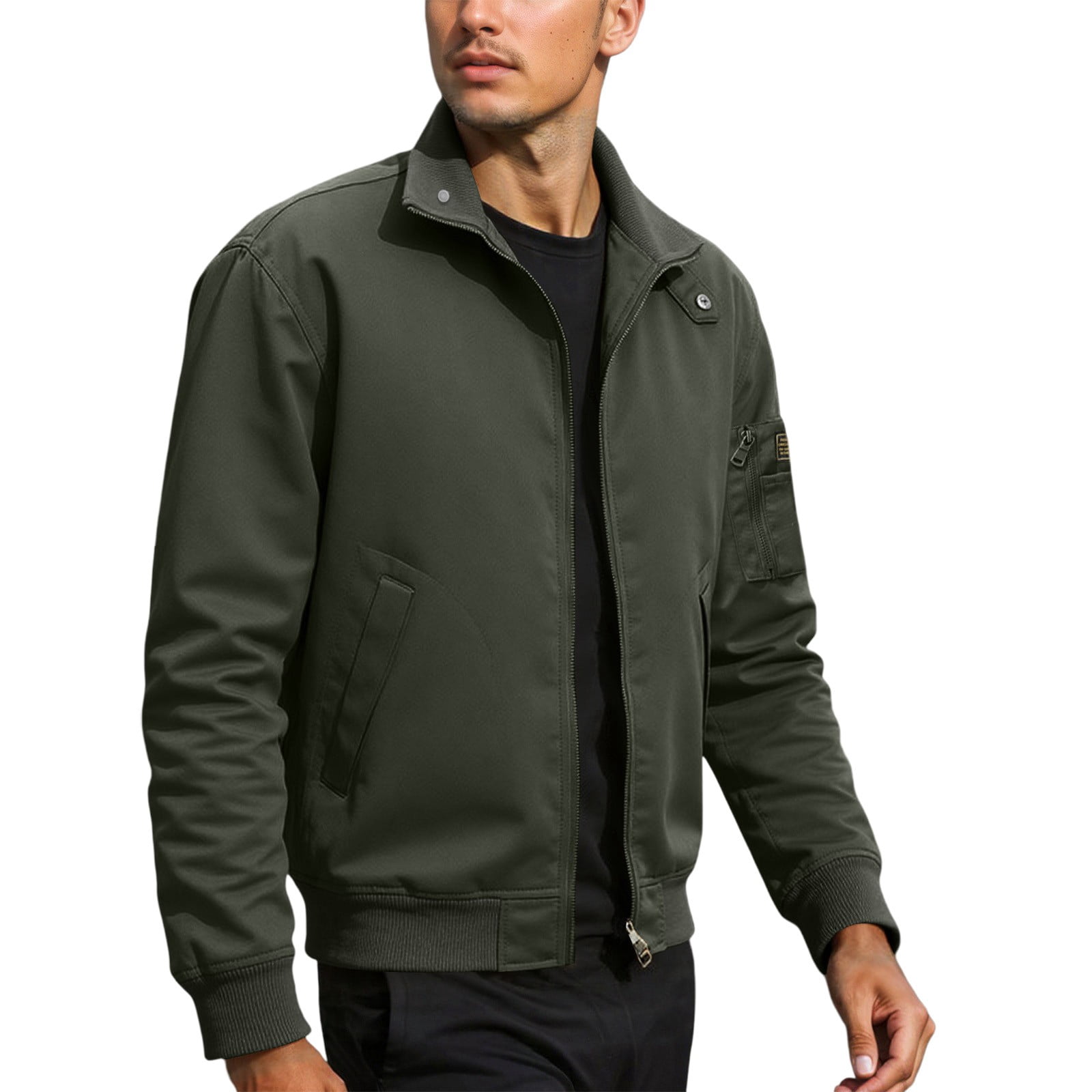 Fgnfyis Mens Coat Mens Casual Jackets Stylish Jacket for Daily Wear ...