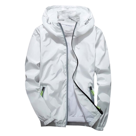 Fgnfyis Mens Coats and Jackets Unisex Casual Outdoor Sports Jacket ...