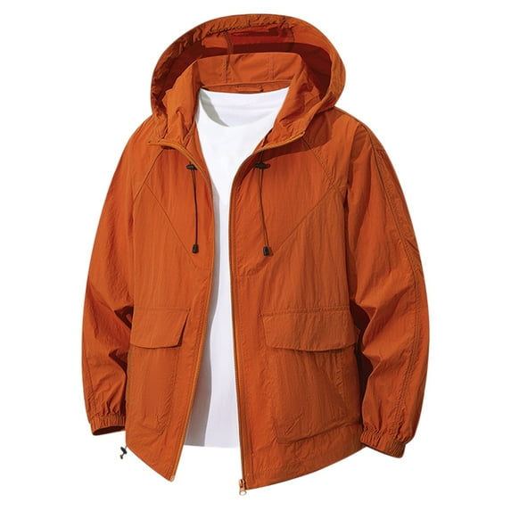 Fgnfyis Mens Jackets Unisex Summer Sun Protective Clothing Lightweight ...