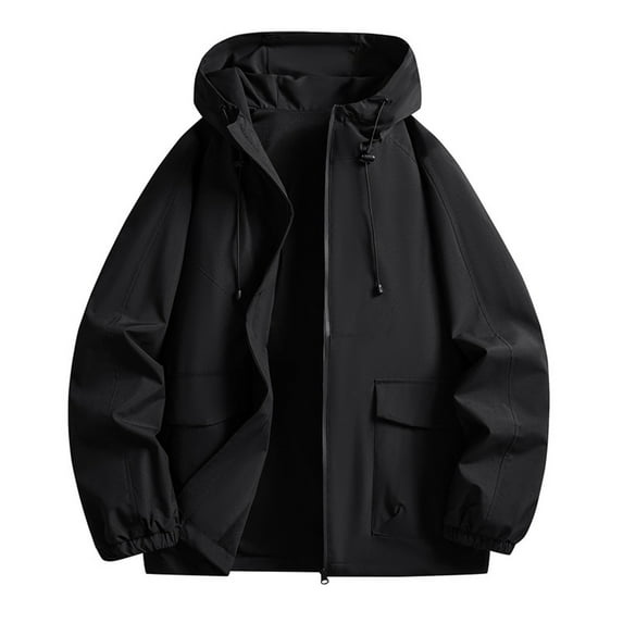 Fgnfyis Trench Coat Men Mens Casual Jackets Spring Outdoor Sports ...