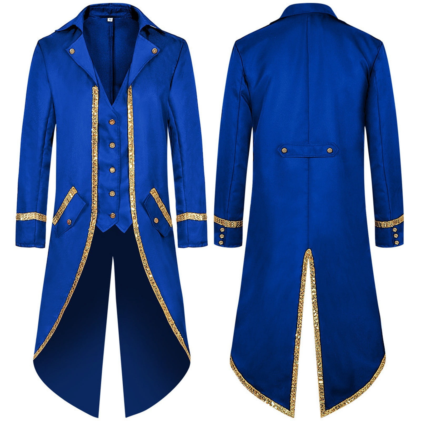 Fgnfyis Winter Jackets for Men Stylish Tailcoat Jacket Halloween Gothic ...