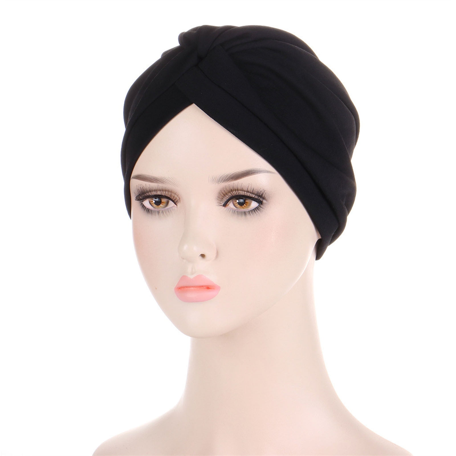 Fgnfyis Women‘S Turbans Knot Tied Bonnet Cap, Headwraps Hats with ...