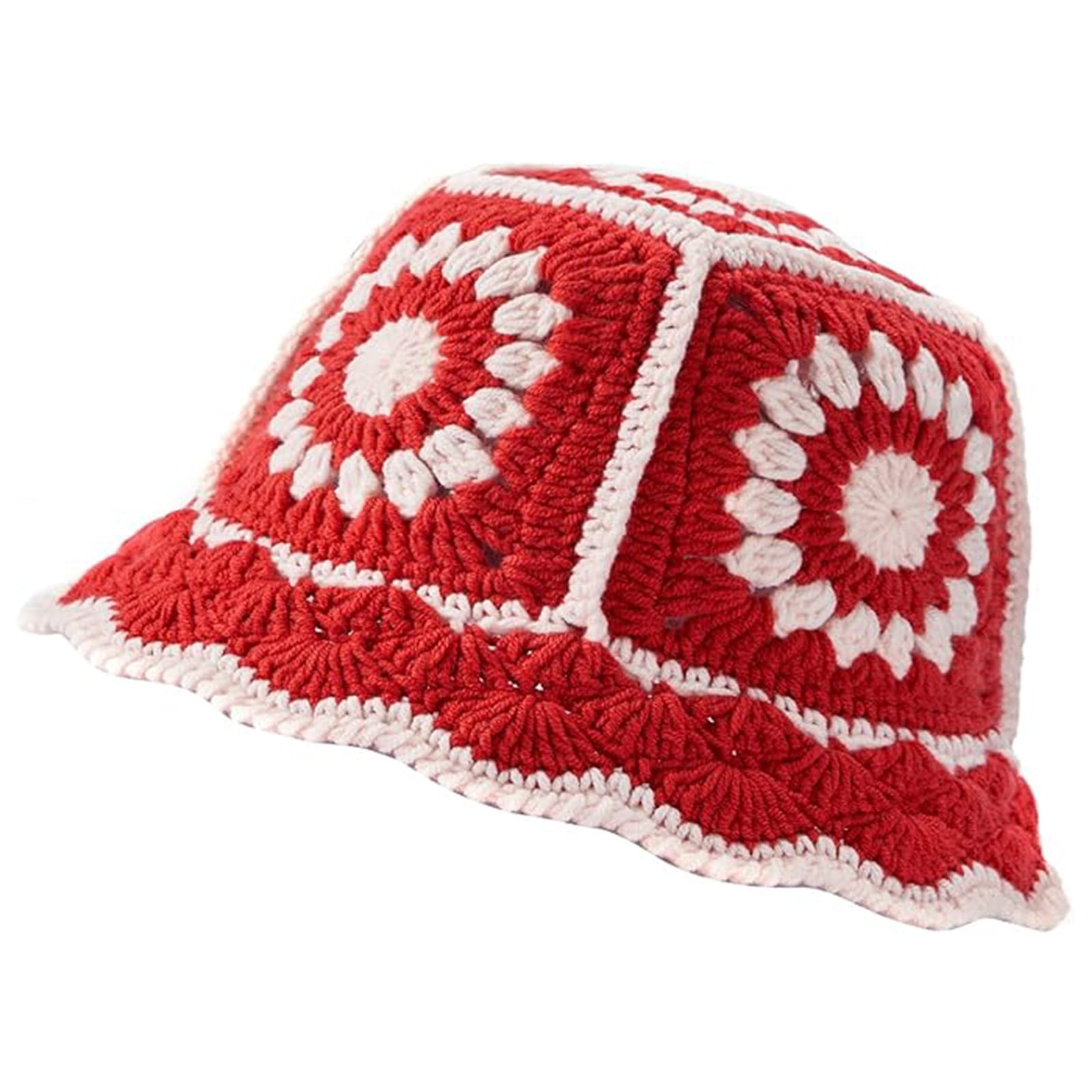 Fgnfyis Women's Color Block Knitted Retro Hollow Breathable Daily ...