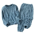 Fgnfyis Womens Pajamas Warm Pajamas For Women Set Winter Flannel