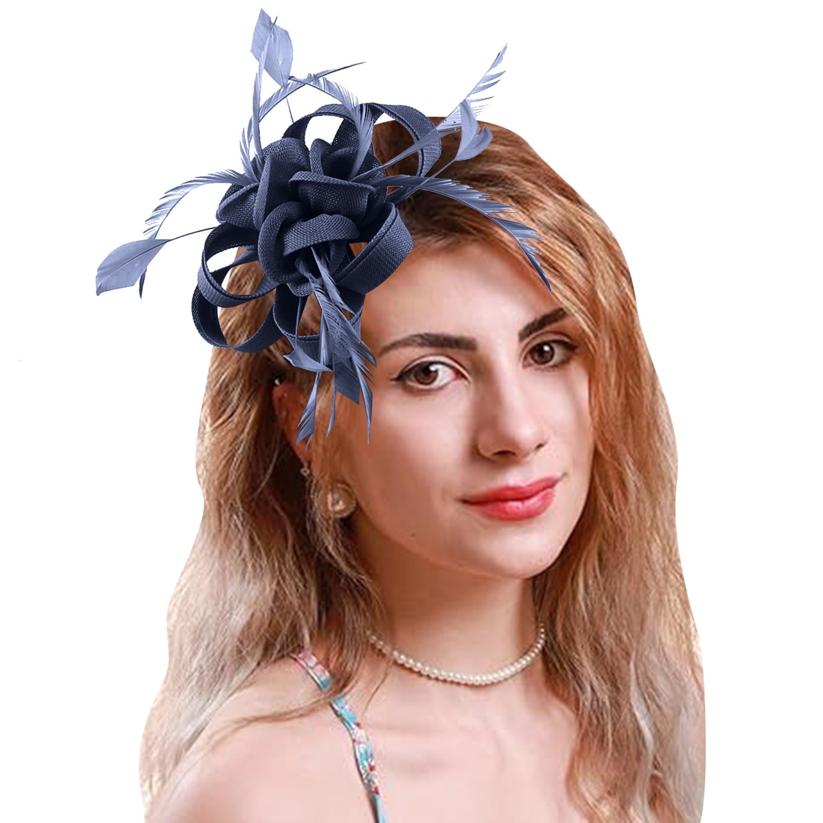 Fgnfyis Womens Fascinators High Tea Party Hats Wedding Headware Bridal ...