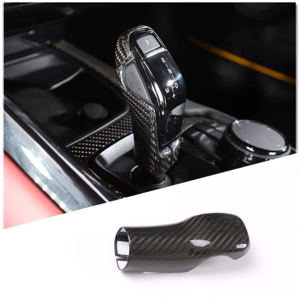 Fgtagtal Real Carbon Fiber CM31 Gear Shifter Head Cover Fit for Toyot ...