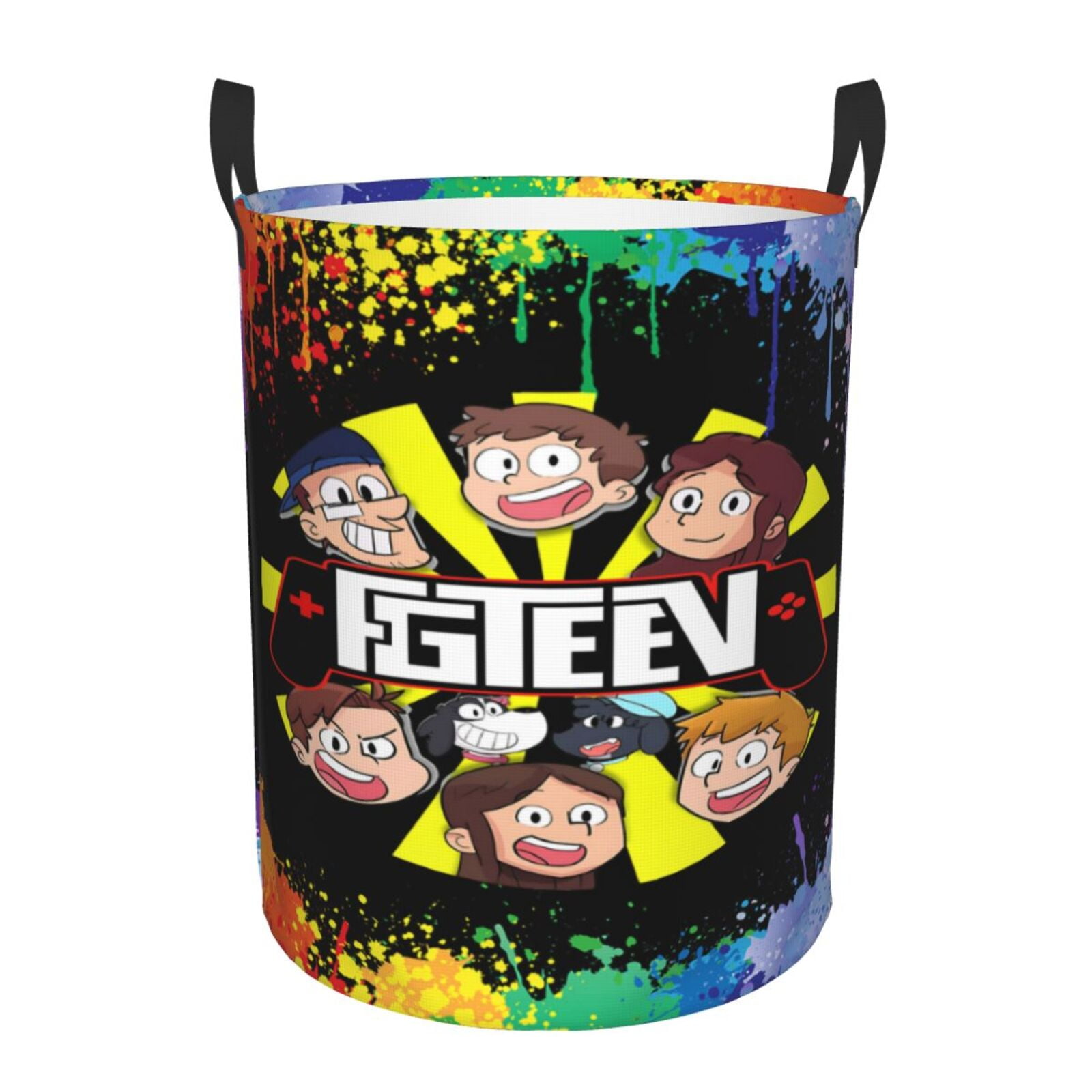 Fgtee-V 3d Graphic Flame Laundry Basket Fire Flame Clothes Hamper ...