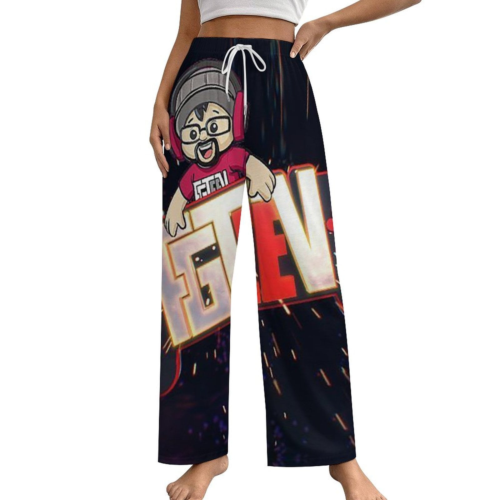 FgteeV Game Women's Pajama Sleep Pants Home Sleeping Pants - Walmart.com