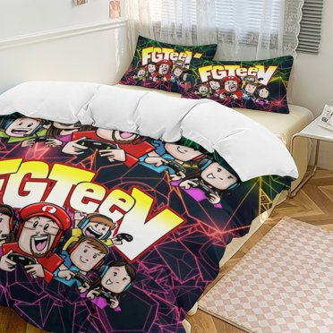 Princess Heart Print Bedding Sets 3/4pcs Cute Girl Adult Bed Linings ...