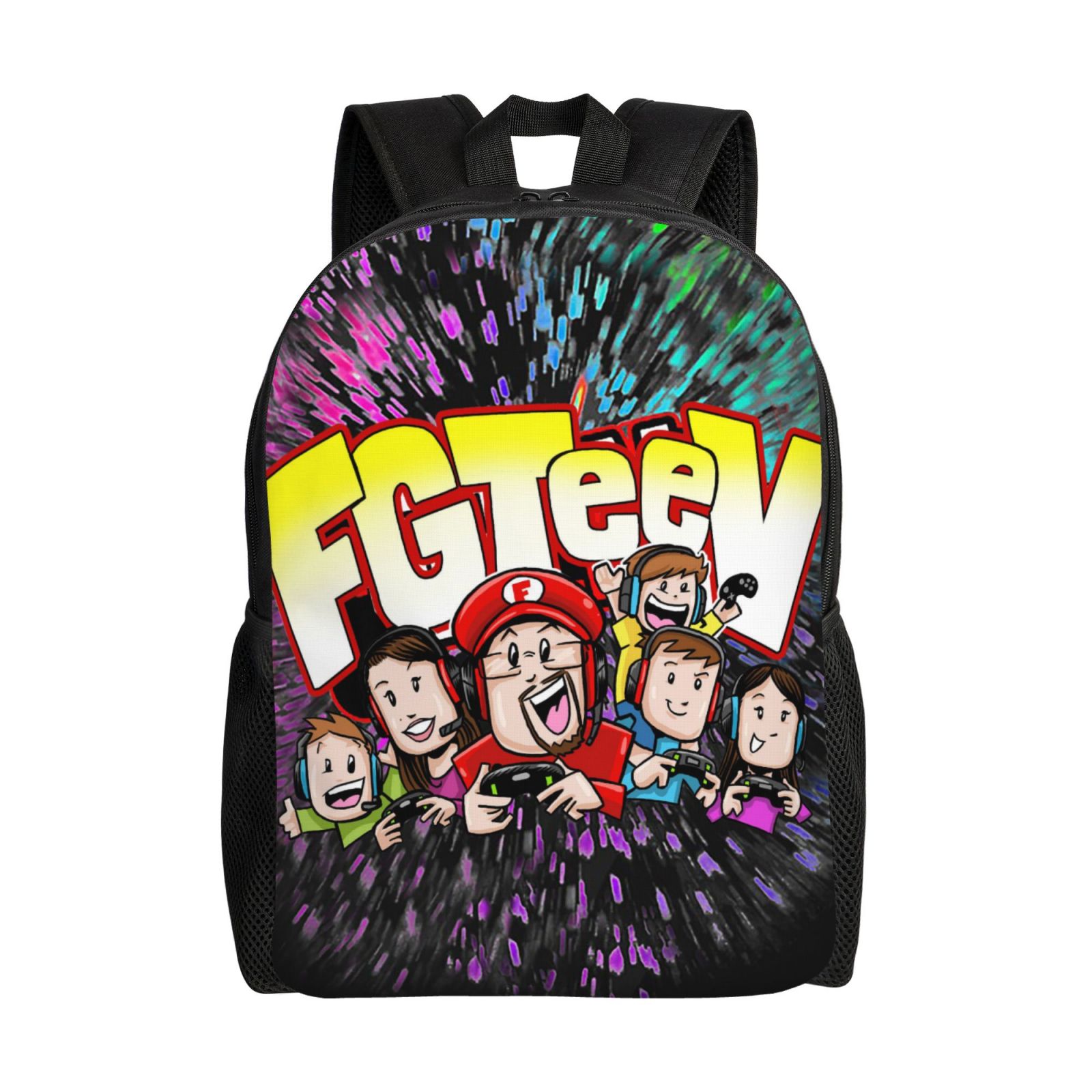 Fgteev Family Backpack Large Capacity Portable Backpack Lightweight ...