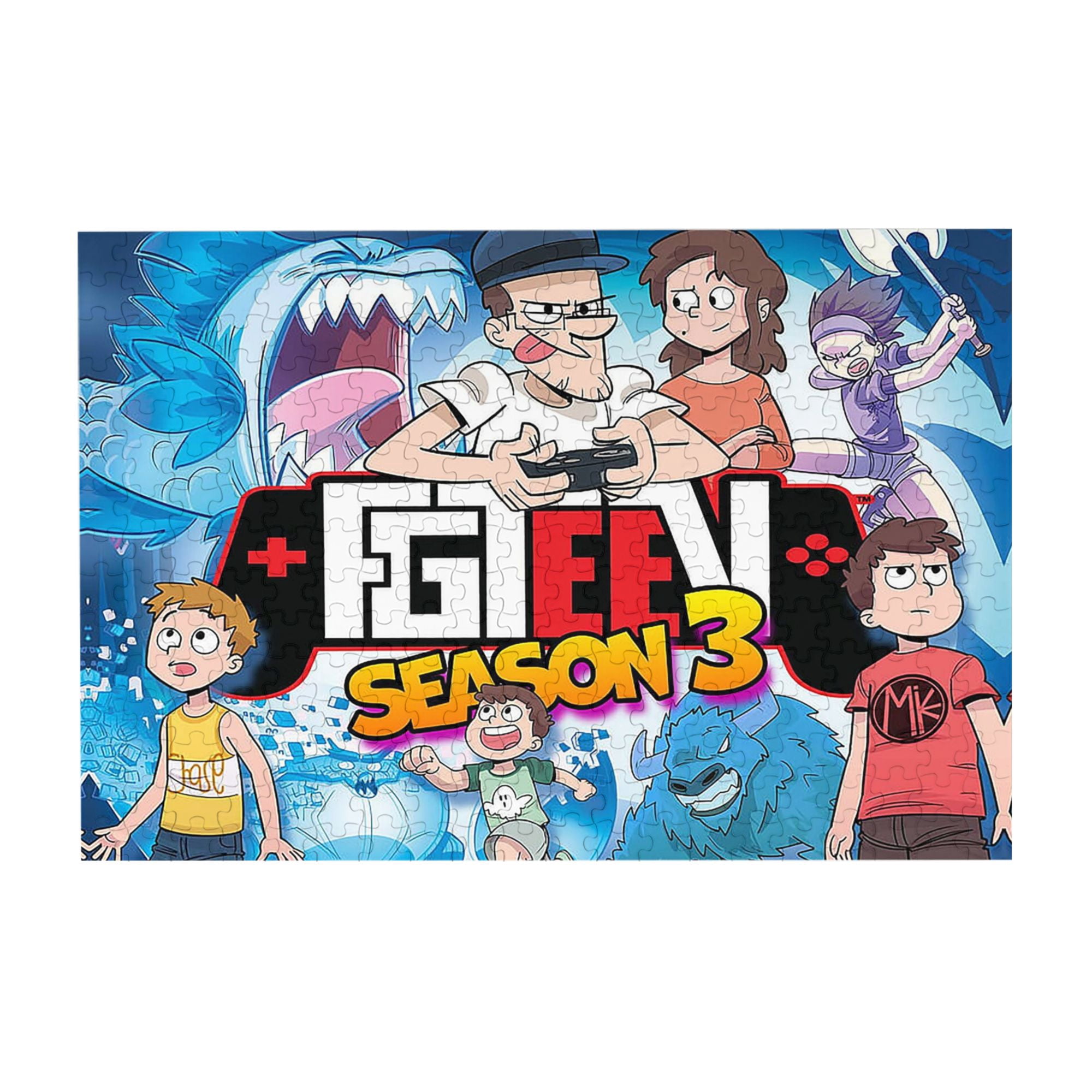 Fgteev Game 300 Piece Jigsaw Puzzle For Families Challenging Picture ...