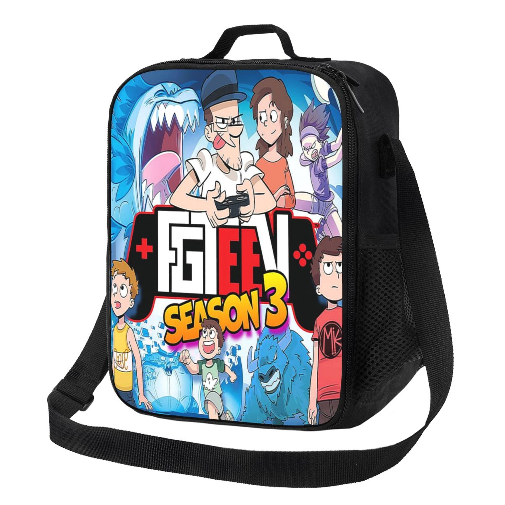 Fgteev Game Lunch Bag Portable Tote Bag Insulated Lunch Box Picnic ...