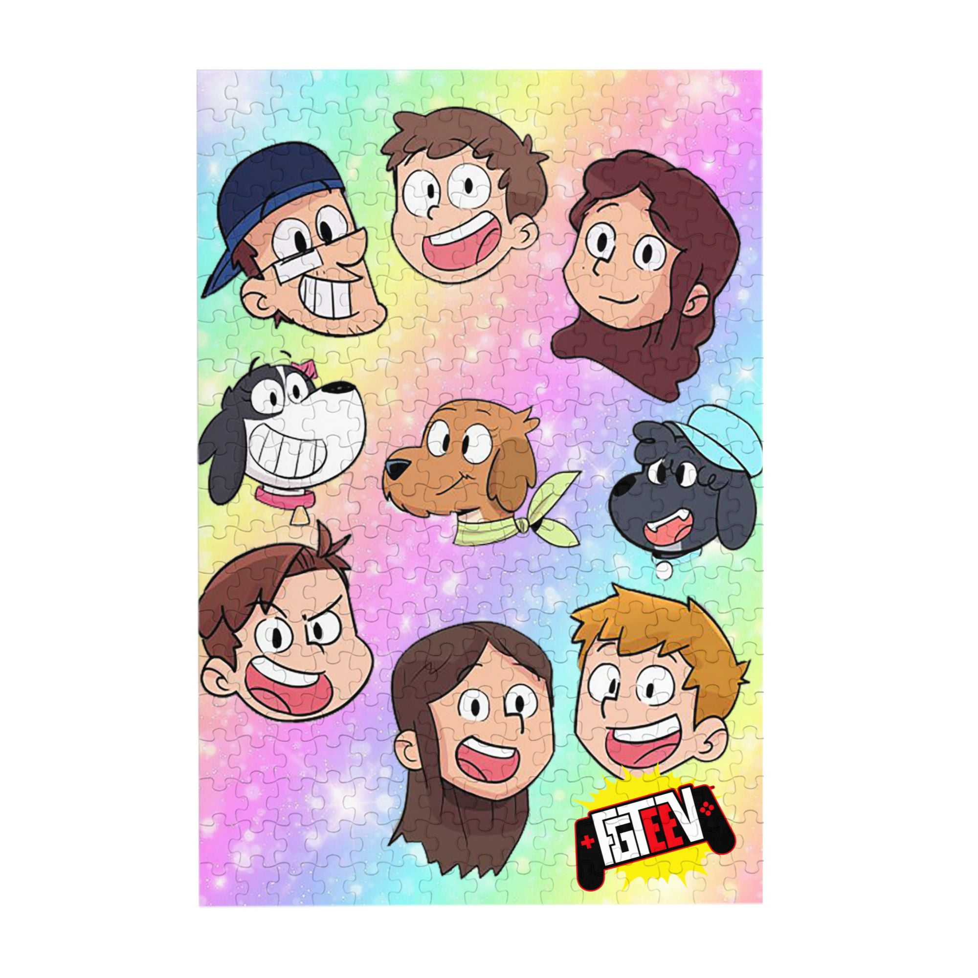 Fgteev Logo 300 Piece Jigsaw Puzzle For Families Challenging Picture ...