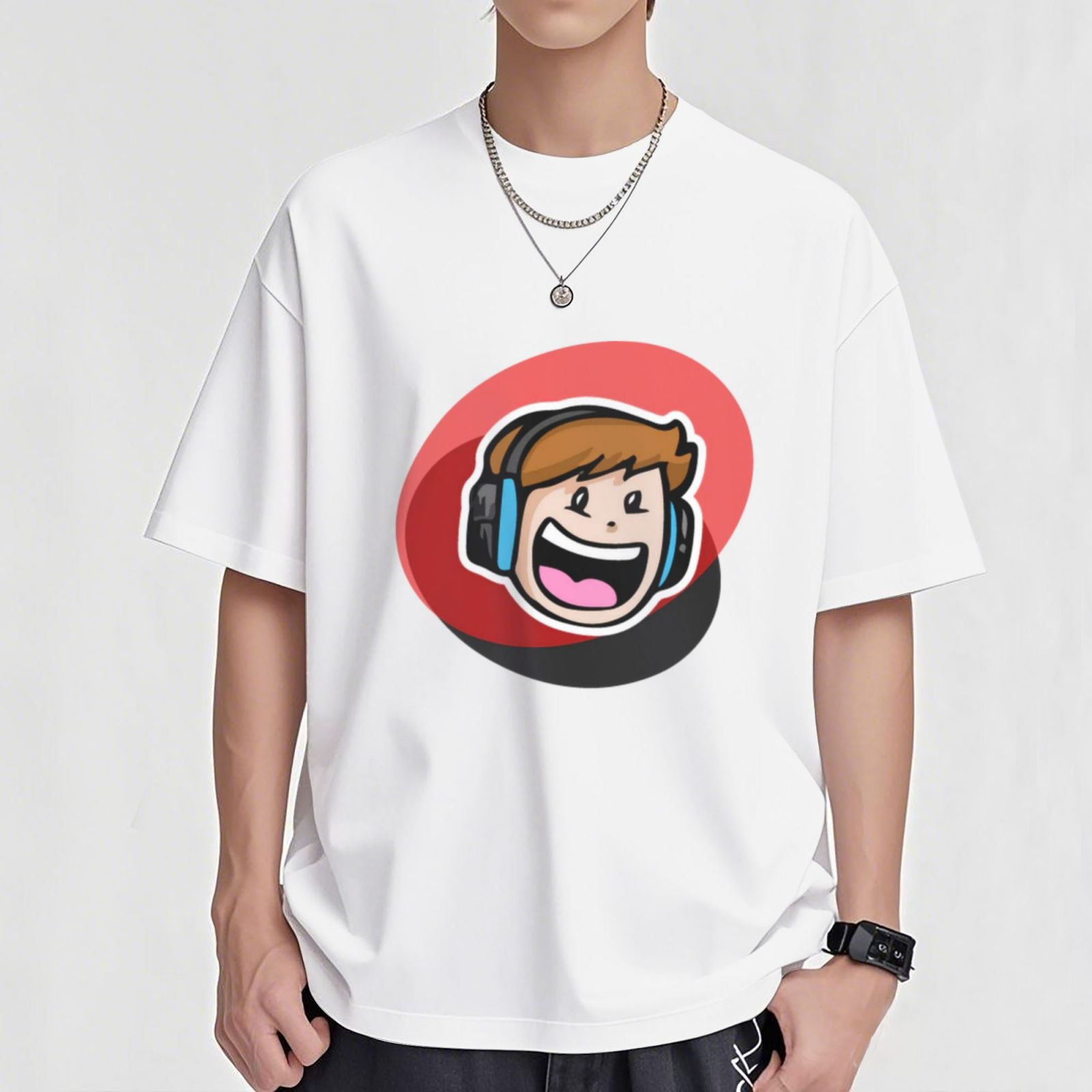 Fgteev T-Shirt For Men Women, Unisex Cotton Crew Neck Tee Shirts ...