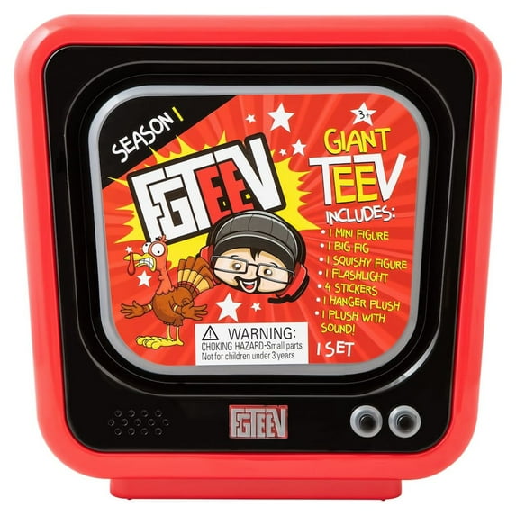 FGTV Giant Mystery TeeV: Collectible Figures & Plush Toys Set - Walmart.com