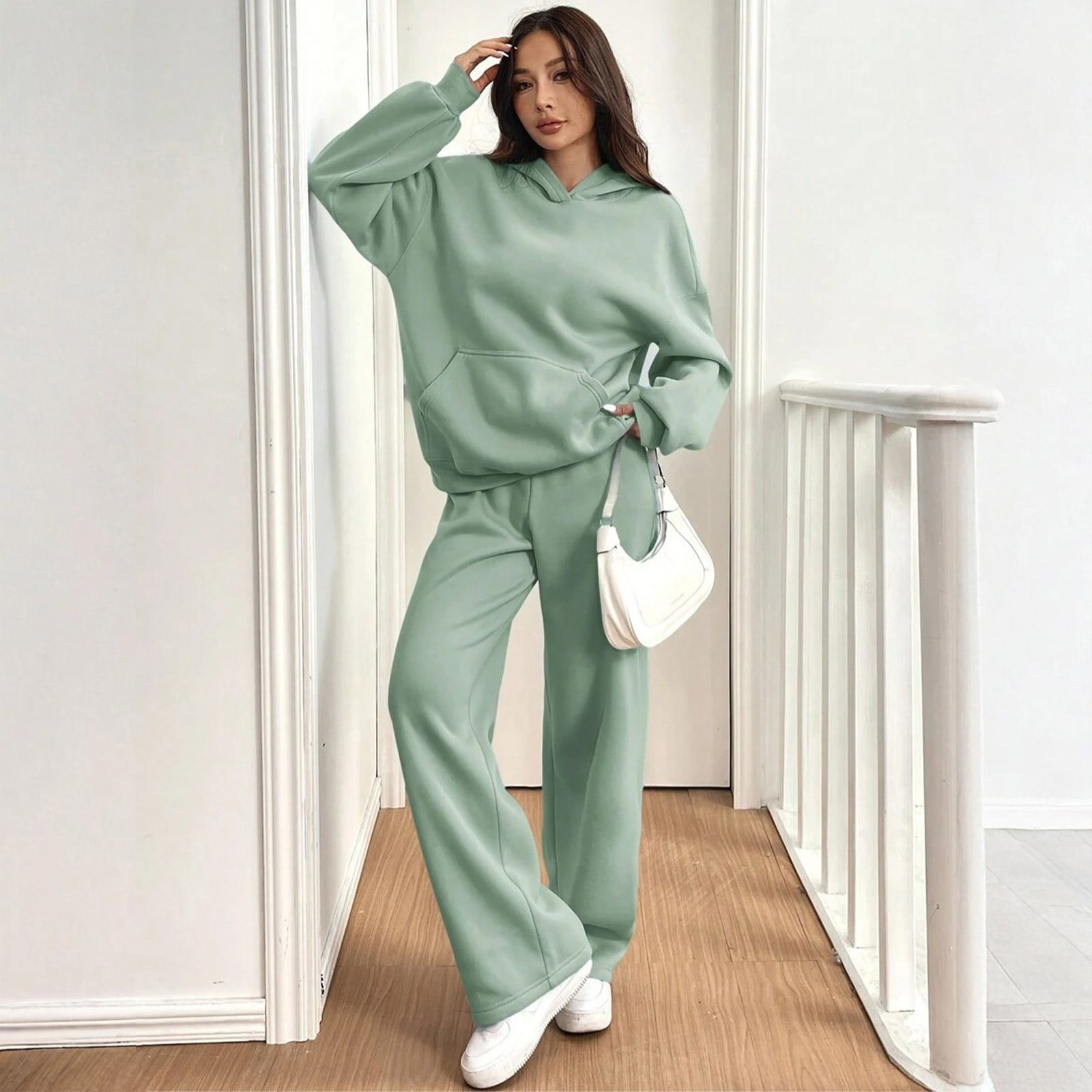Fgvctg 2 Piece Sets for Women Fall Sweatsuit Travel Jogger Sweatpant ...