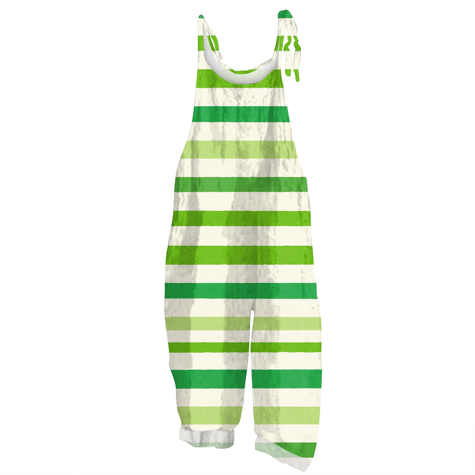 Fgvctg St. Patrick's Day Formal Overalls for Women Sleeveless Holiday ...