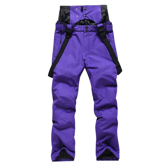 Fgvctg Women's Ski Bibs Snow Pants Warm Insulated Overall Windproof Ski ...
