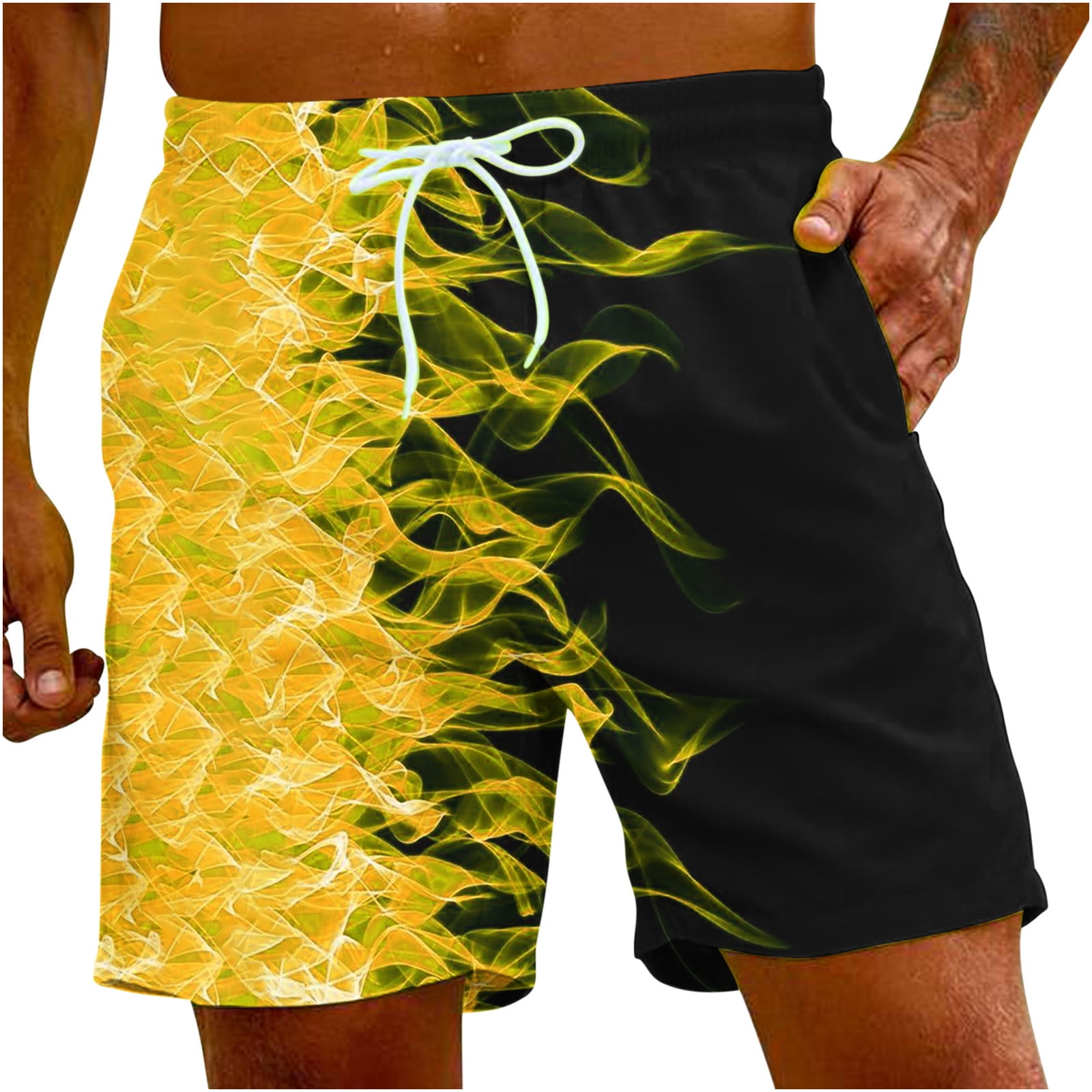 Fheaev Swim Trunks Quick Dry Swimming Shorts For Men Beachwear Outdoor ...