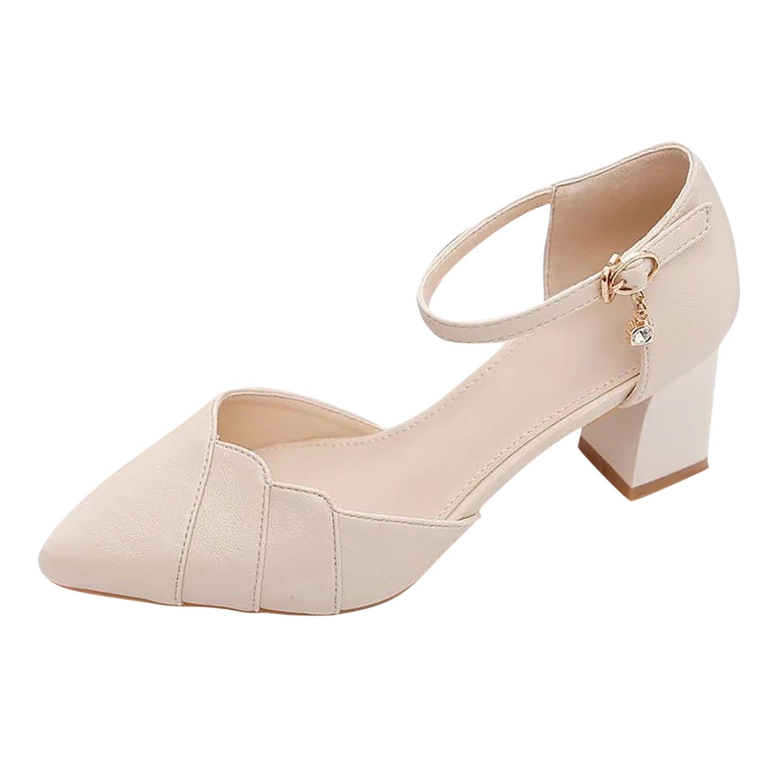 FhgihG Pointed Sandals 2024 Soft Leather Women's Models High Heels ...