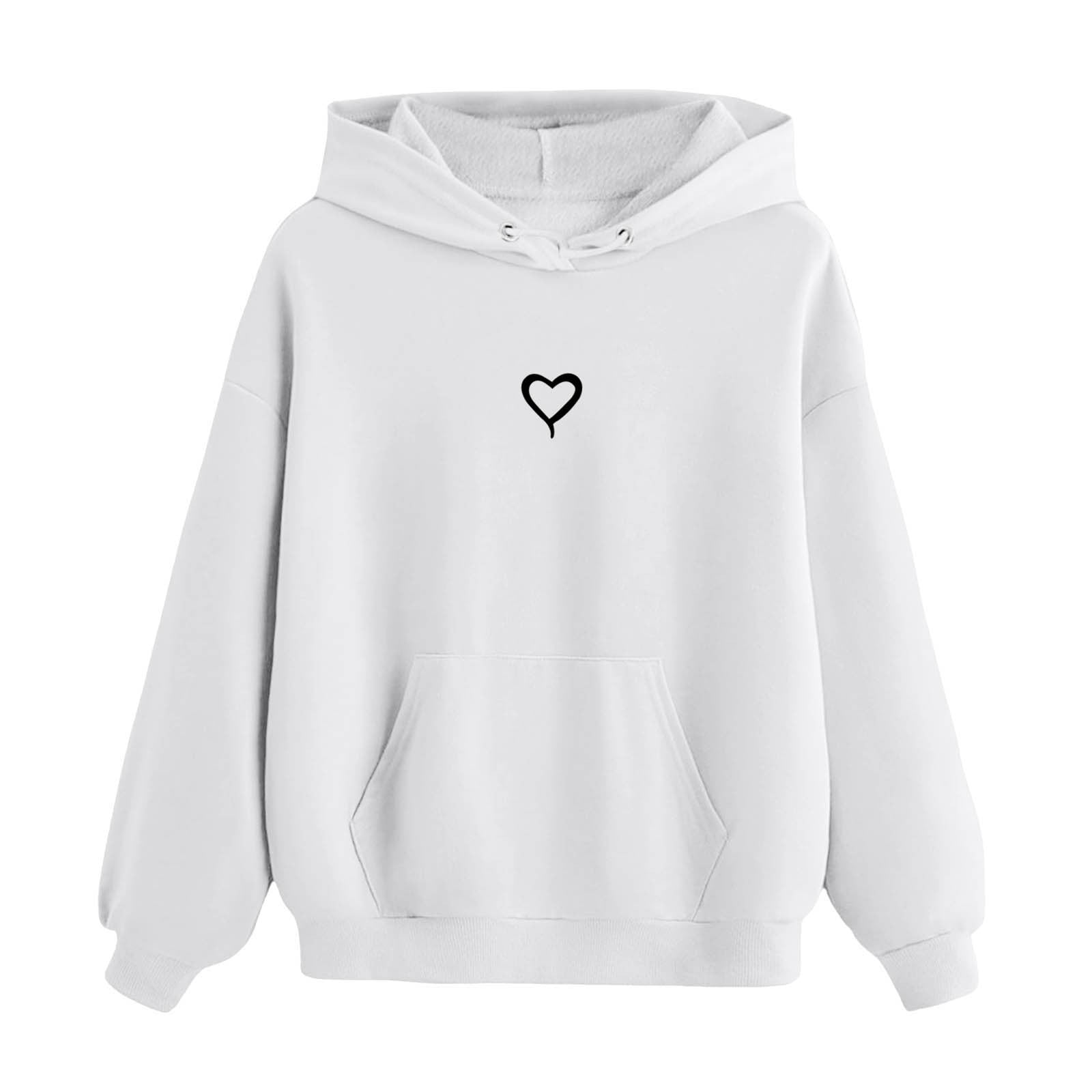 FhsagQ Girls Hoodies Size 14-16 Zip Up Girl's Hoodie Long Sleeve Soft ...