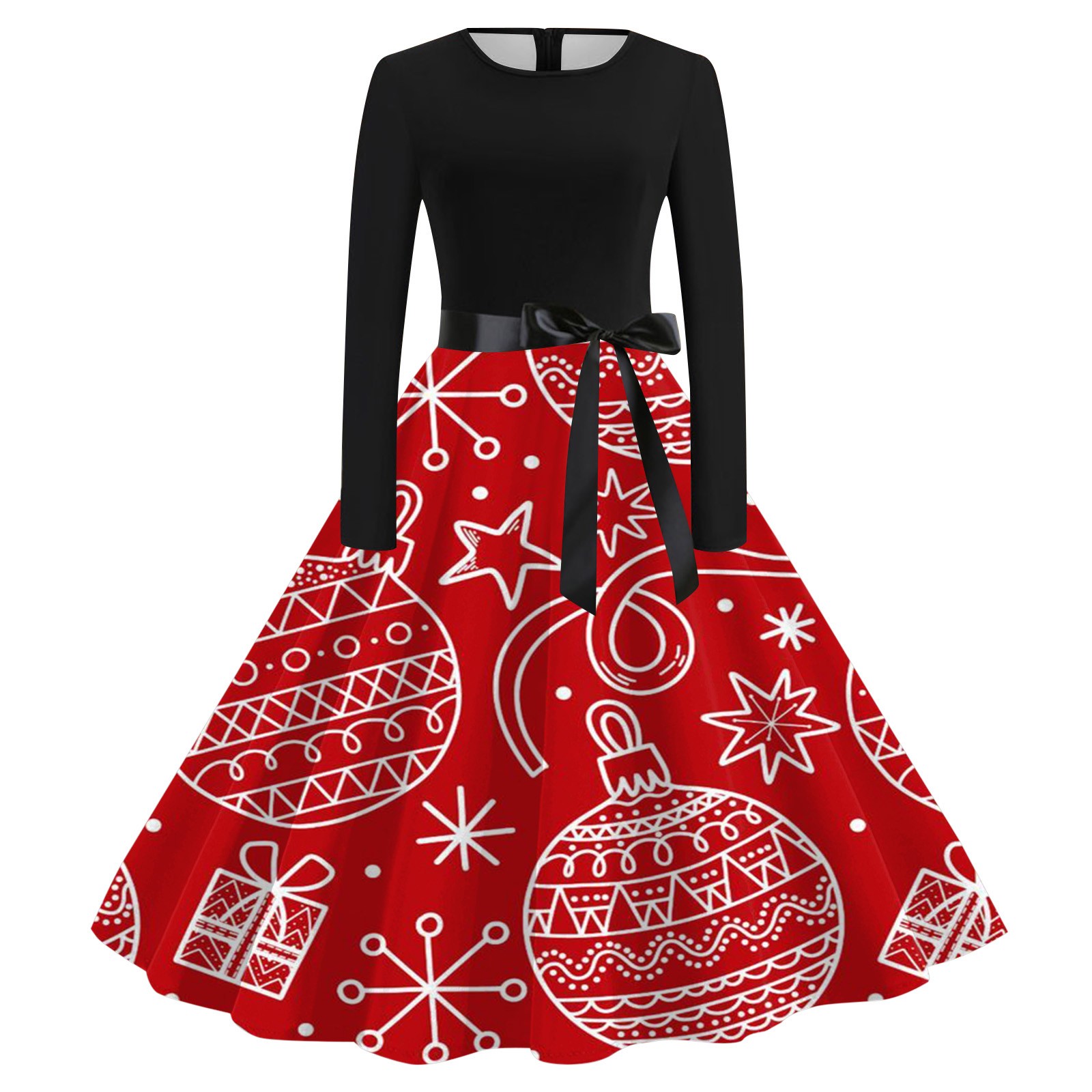 FhsagQ Summer Female Corset Dress for Women Formal Women's Round Neck ...