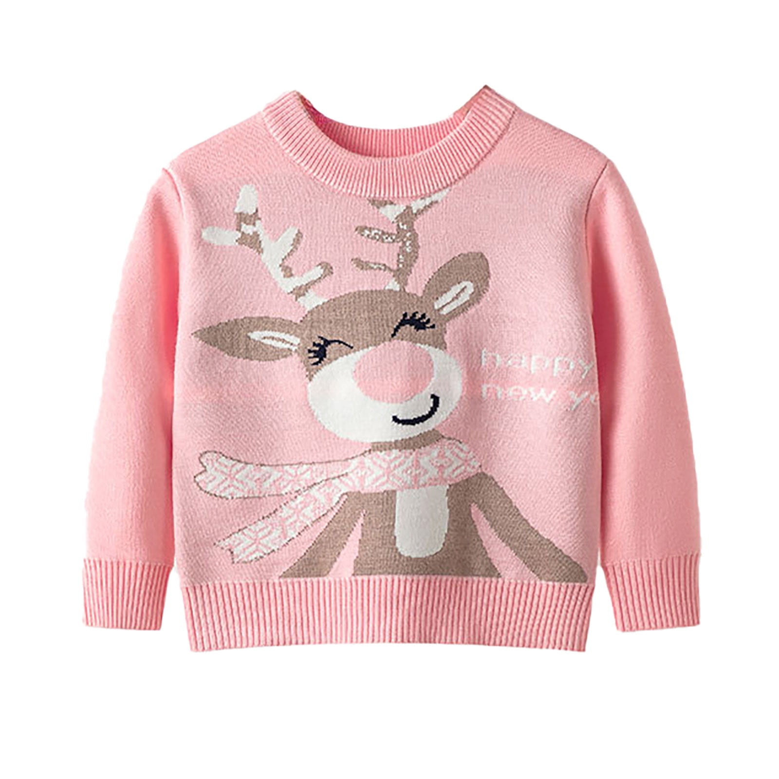 FhsagQ Sweater Girls Christmas Sweaters Size 10 Autumn/Winter Children ...