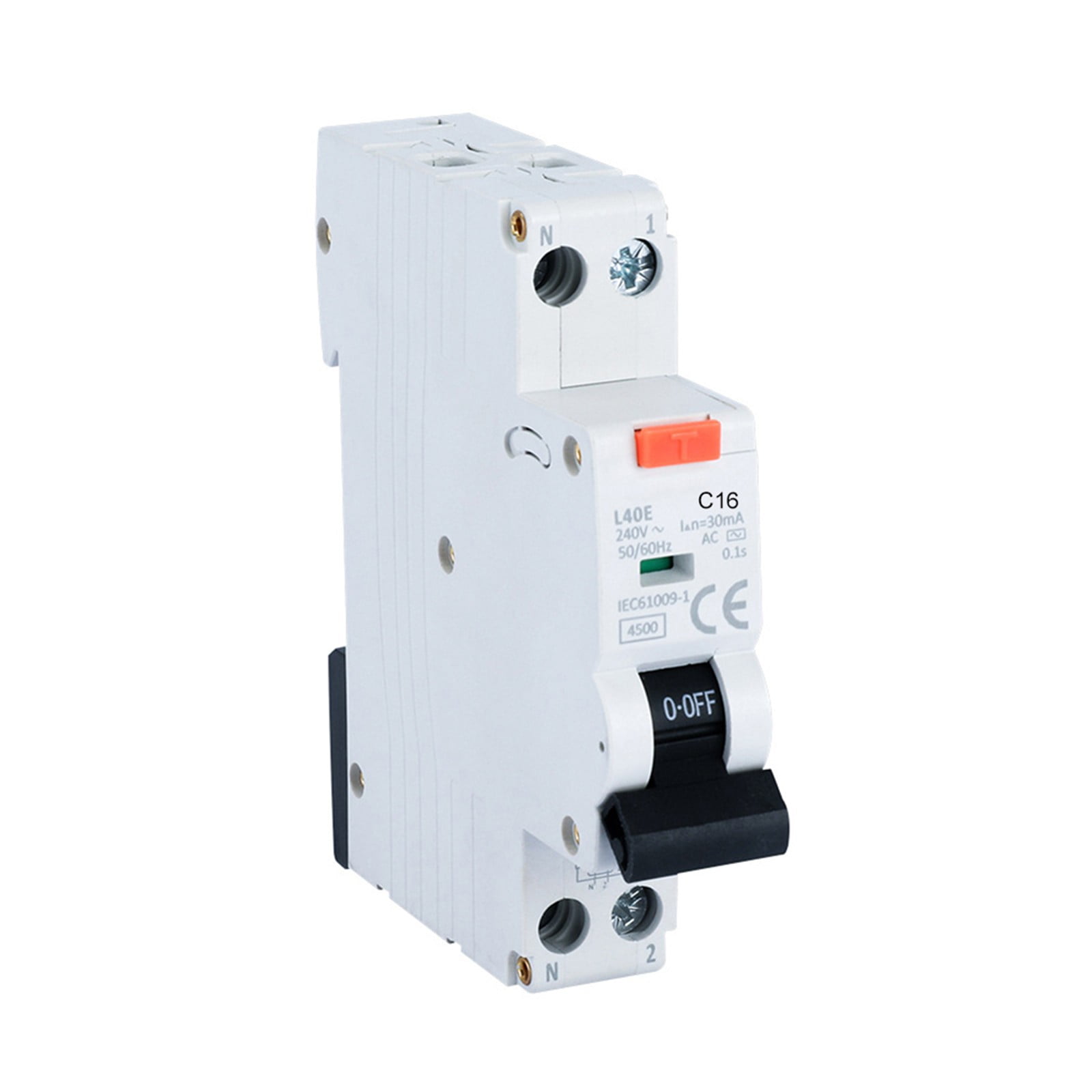 Fi Circuit Breaker 230V16A Rcbo Breaker Protected Circuit Breaker Type ...