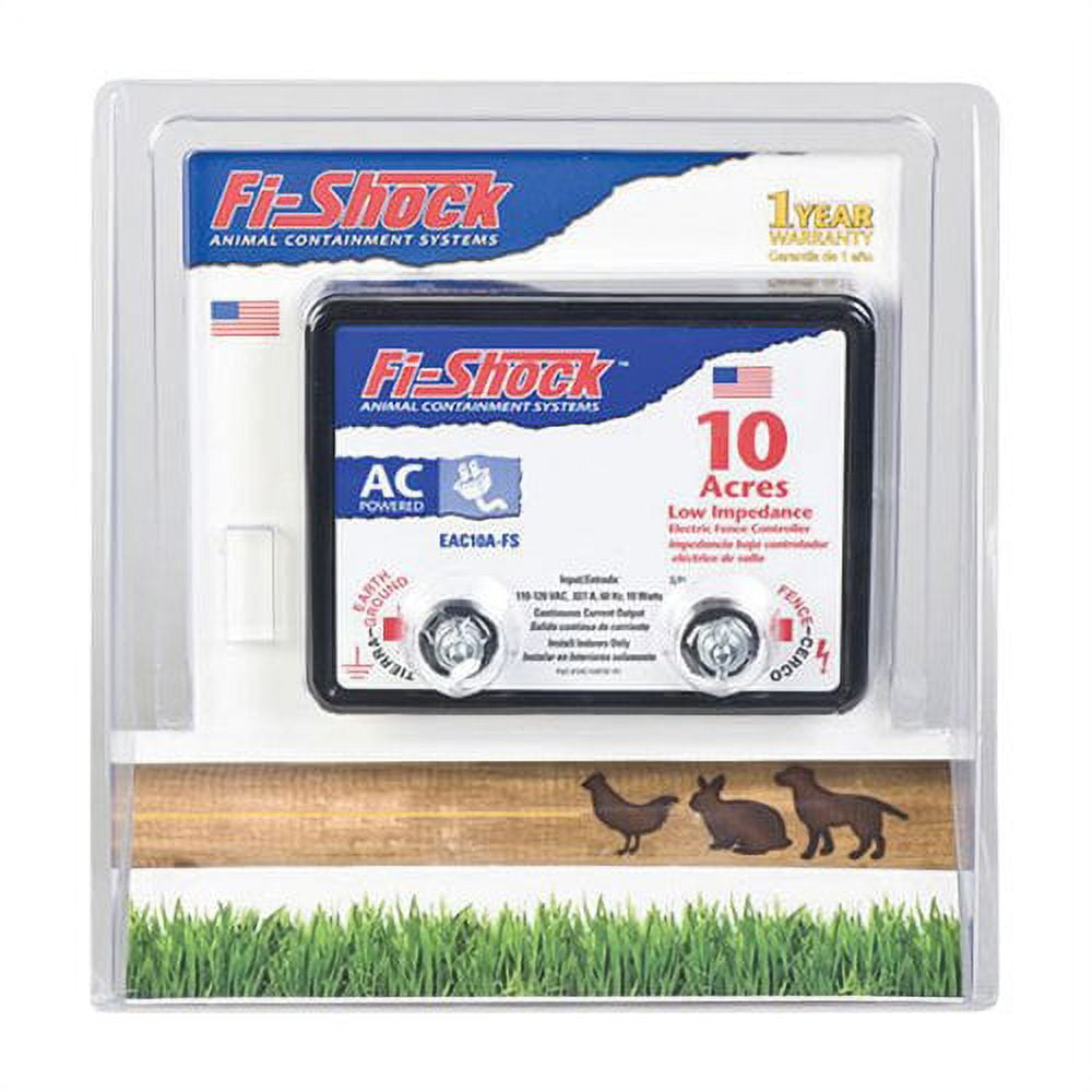 Zareba Fi-Shock EAC10A-FS AC Charger 110/120 V 1.2 kV +/- 20% 10 W ...