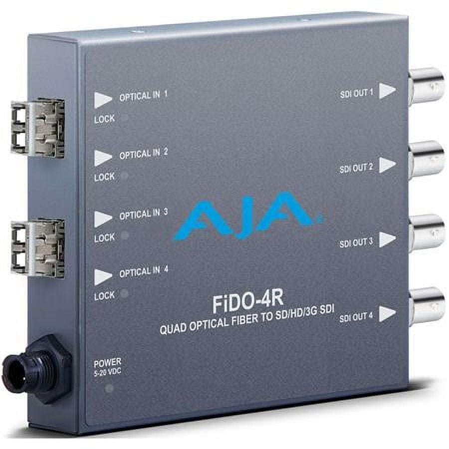 FiDO Quad Channel LC Fiber to 3G-SDI Mini Converter - Walmart Business ...